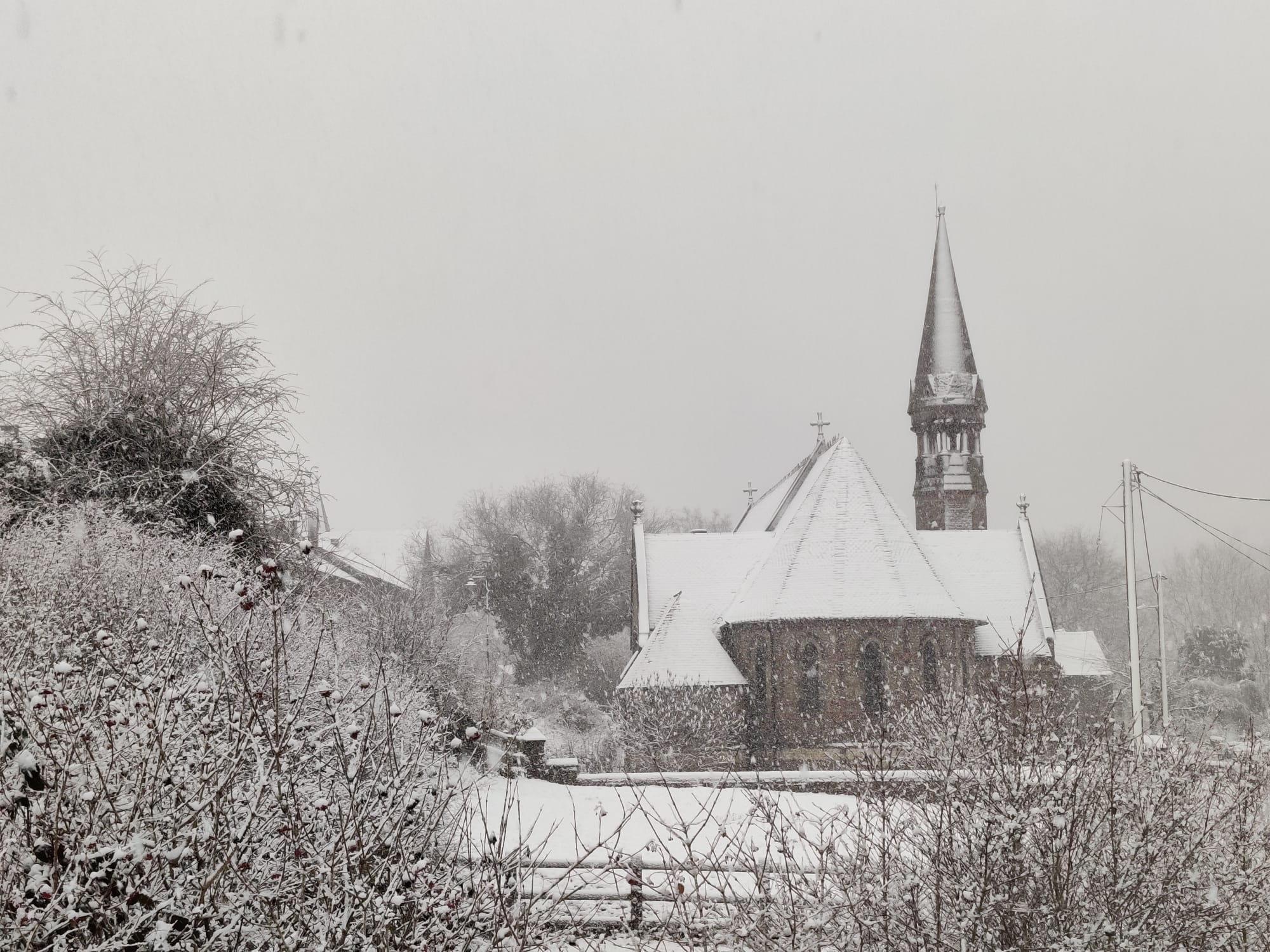 Snow continues to fall across the West Midlands with roads and schools ...