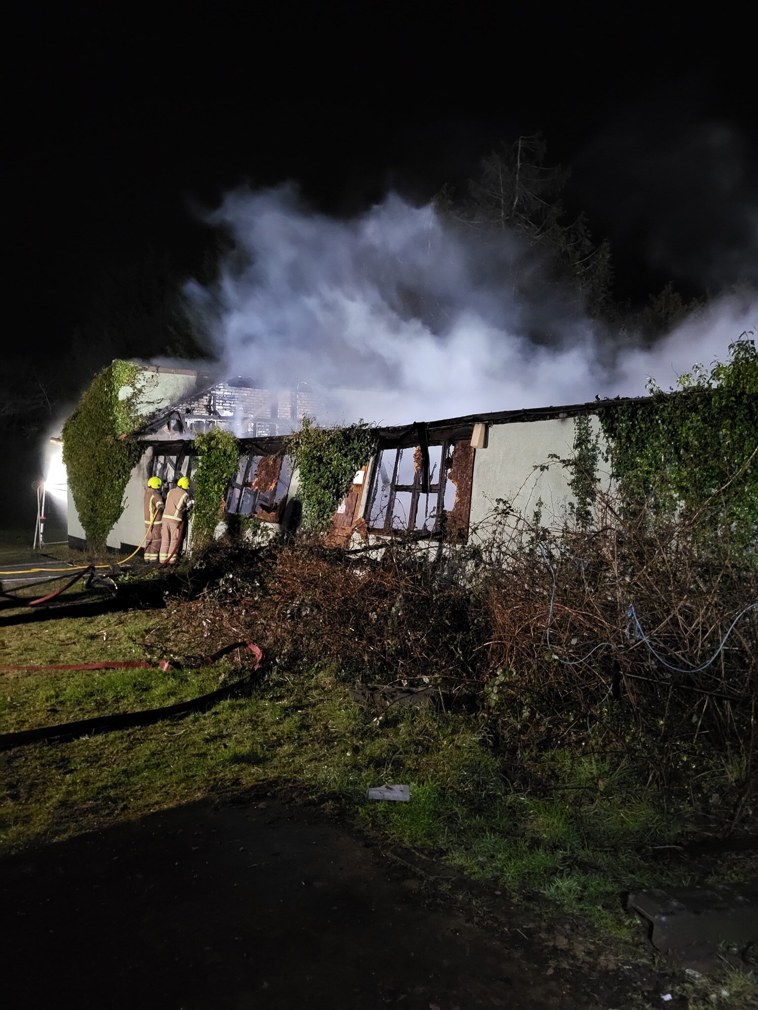 Suffolk community centre destroyed by fire