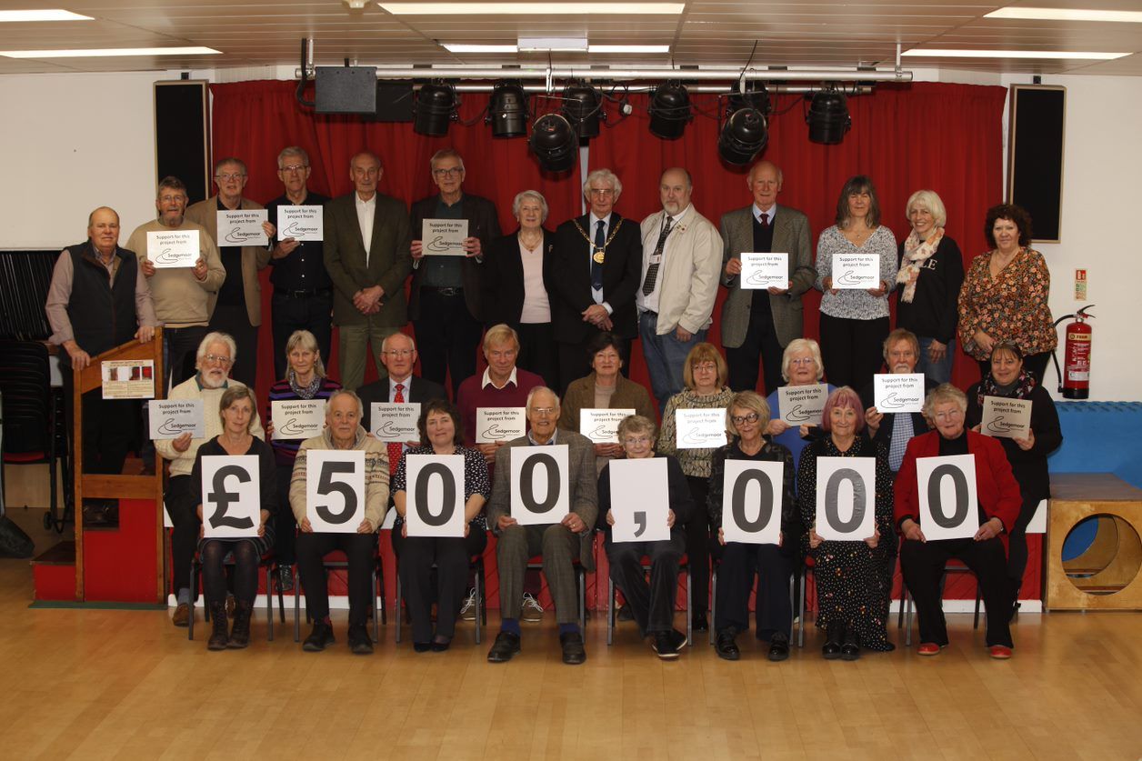 £500,000 handed to community halls from Sedgemoor District Council
