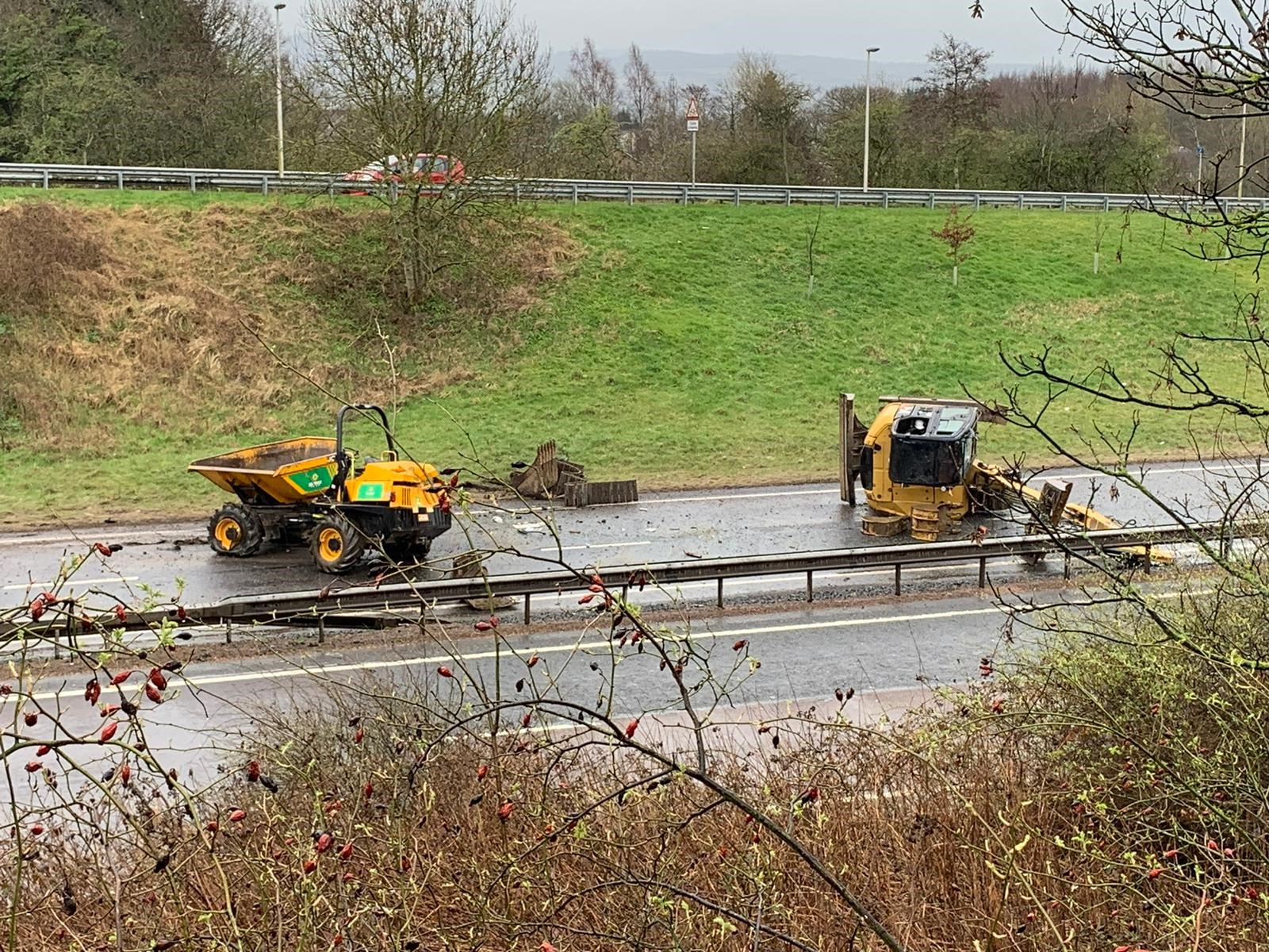 A90 faces long lane closures after flyover damaged in St Madoes ...