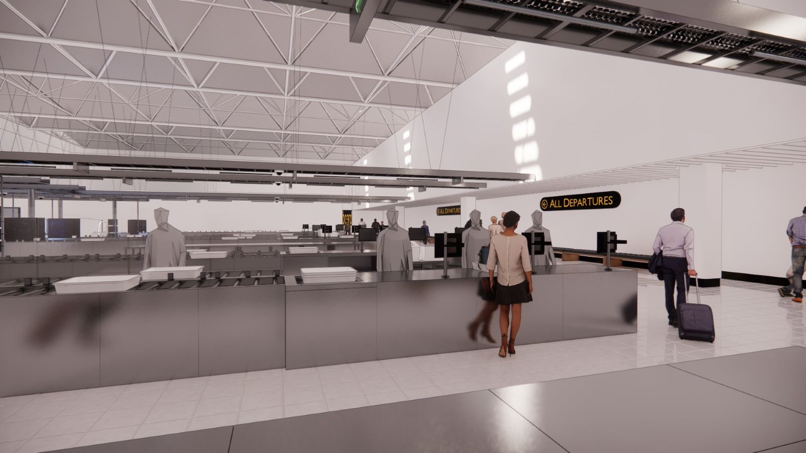 Birmingham Airport's new security hall on track to cut queues | News ...
