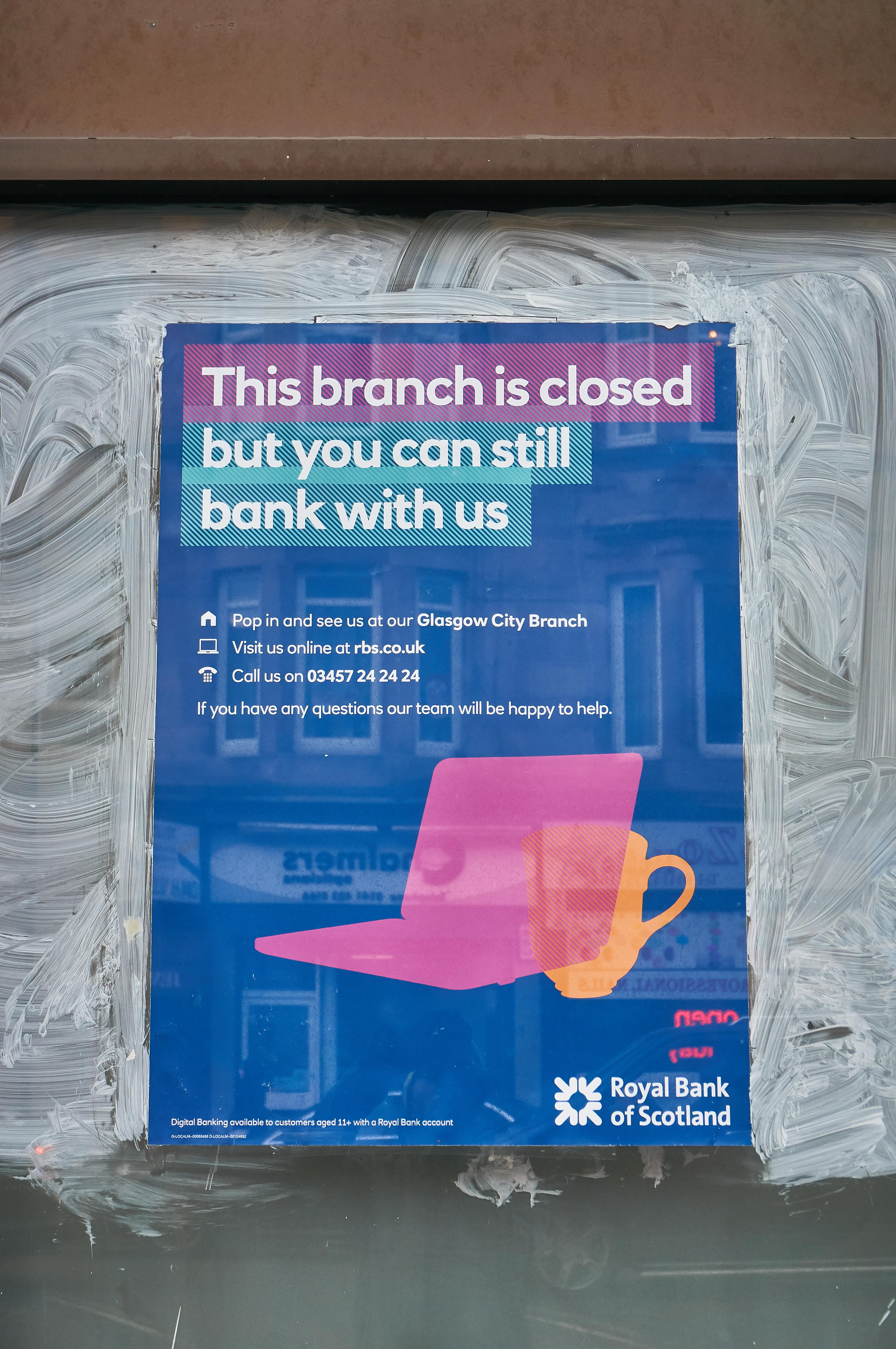 More bank branches across Glasgow and the west are set to close