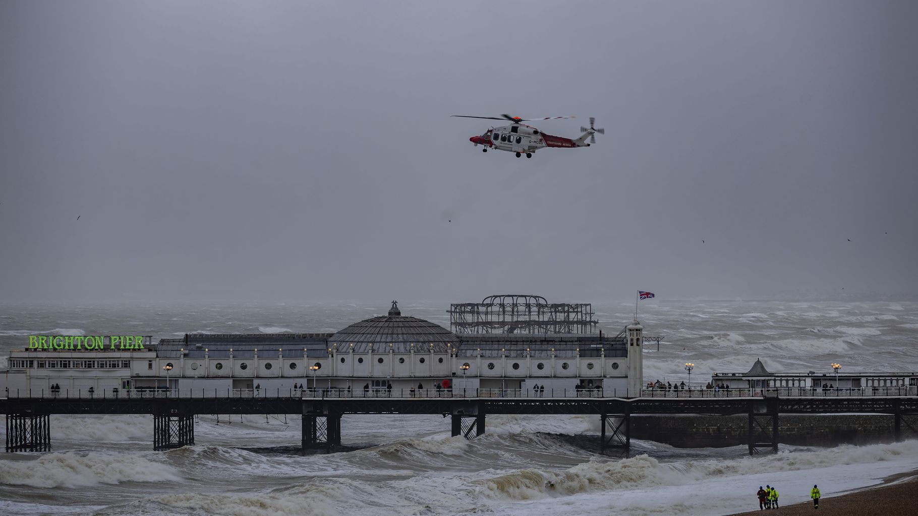 Woman's body found on Brighton beach following stormy weather | News ...