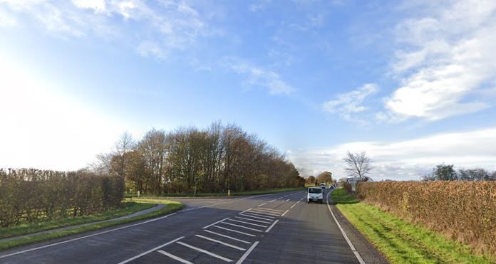 A47 closed after pedestrian in hospital