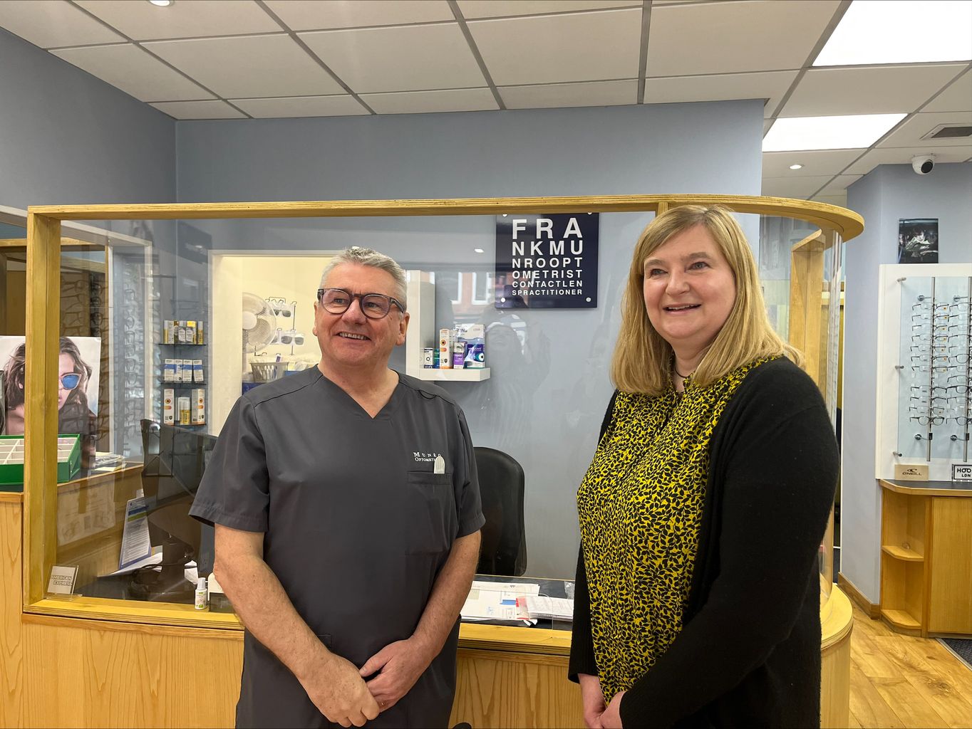 The scheme will see people being treated at local opticians