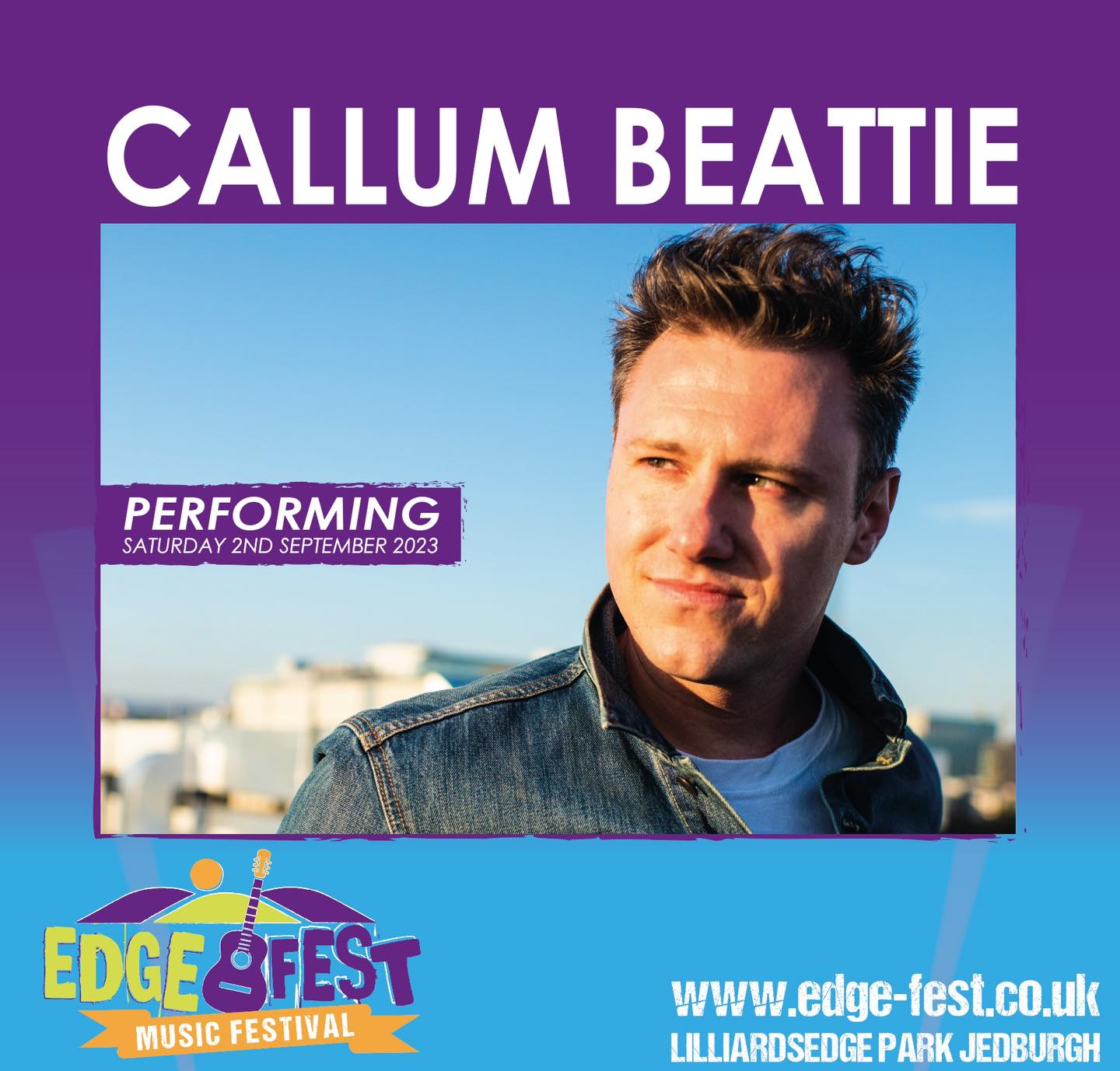 Edge Fest: Salamander Street star Callum Beattie 'can't wait' to ...