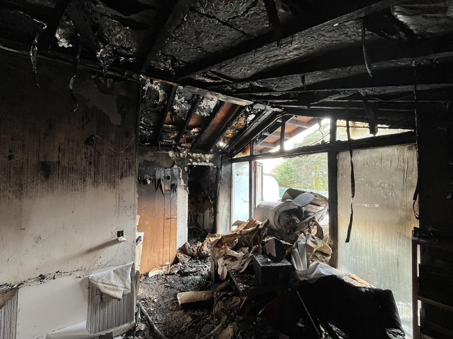 Severe damage caused to Poole house in fire