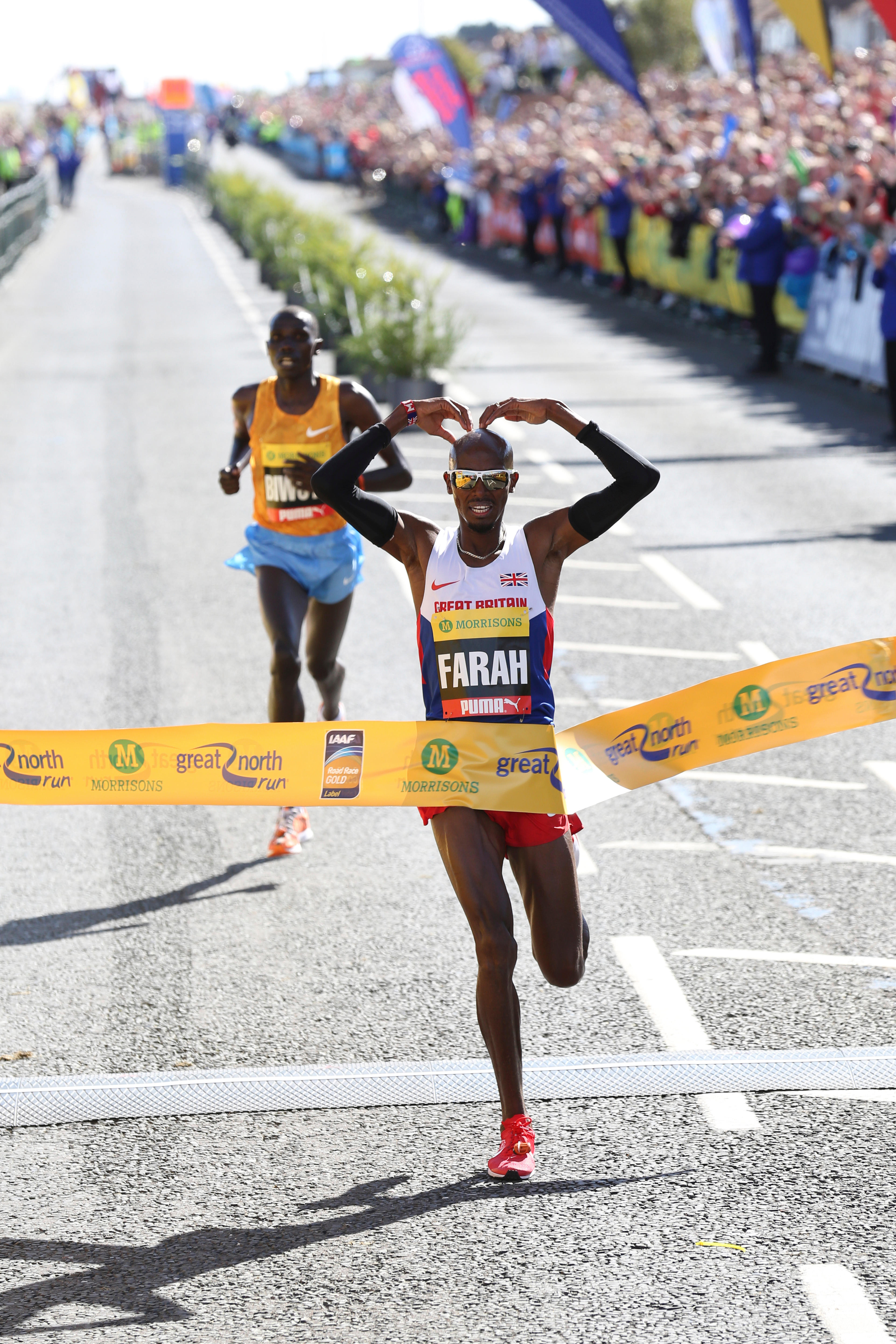 Mo Farah Great North Run