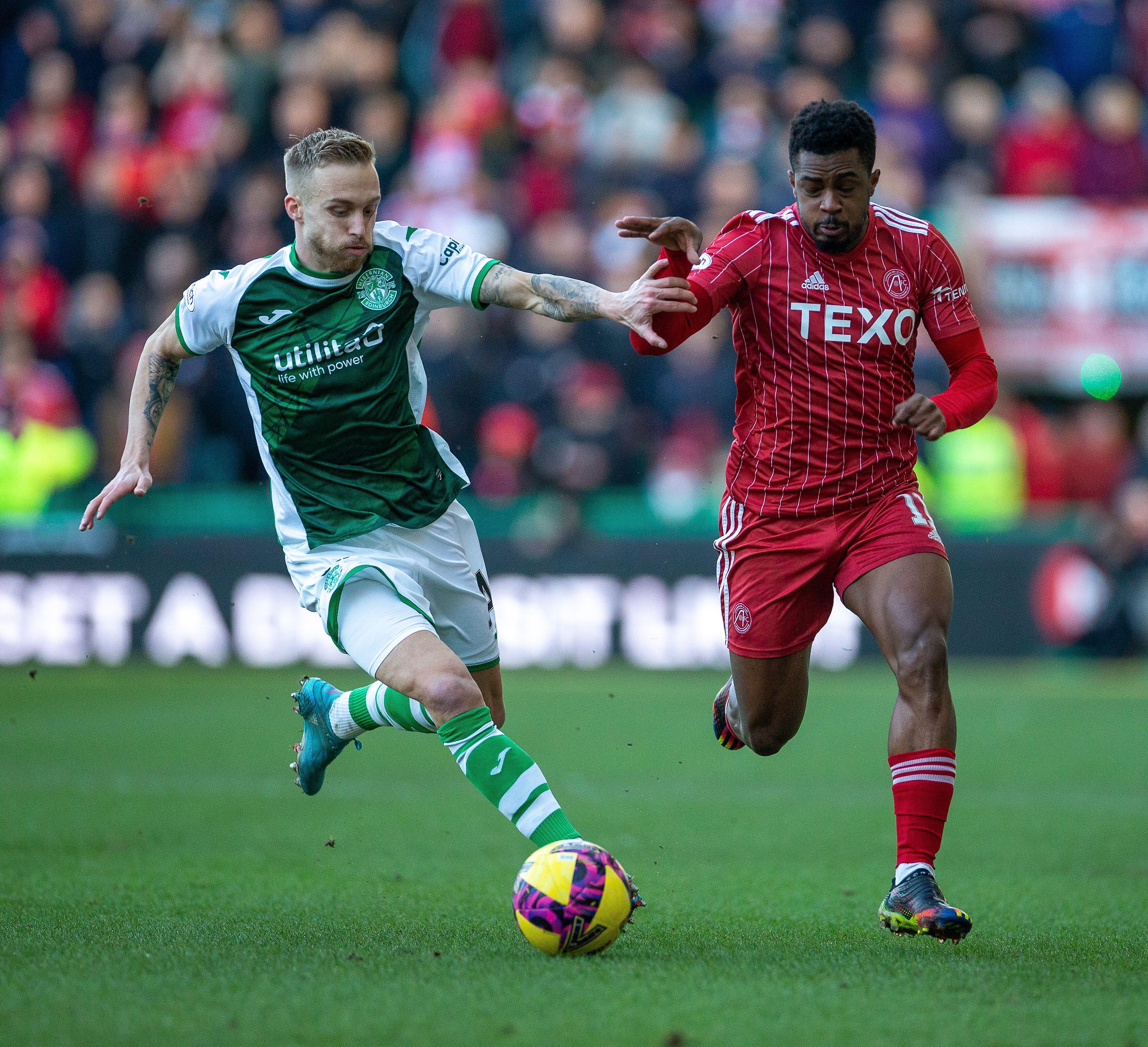 Hibernian launch appeal against Jimmy Jeggo red card
