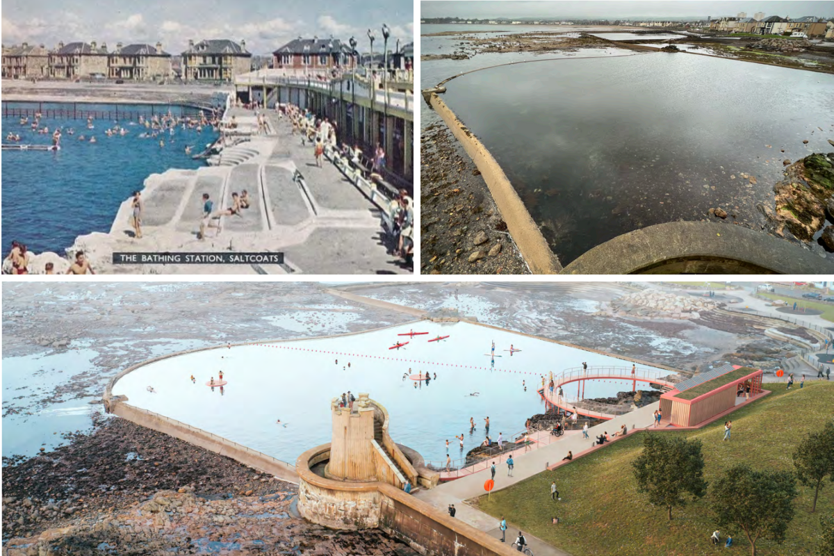 Concept designs shown for revival of Saltcoats outdoor swimming pool