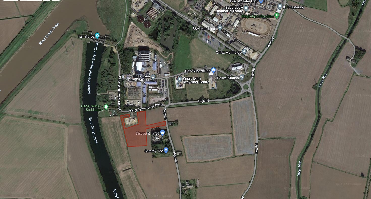 Plans to cover field near King's Lynn with industrial batteries ...