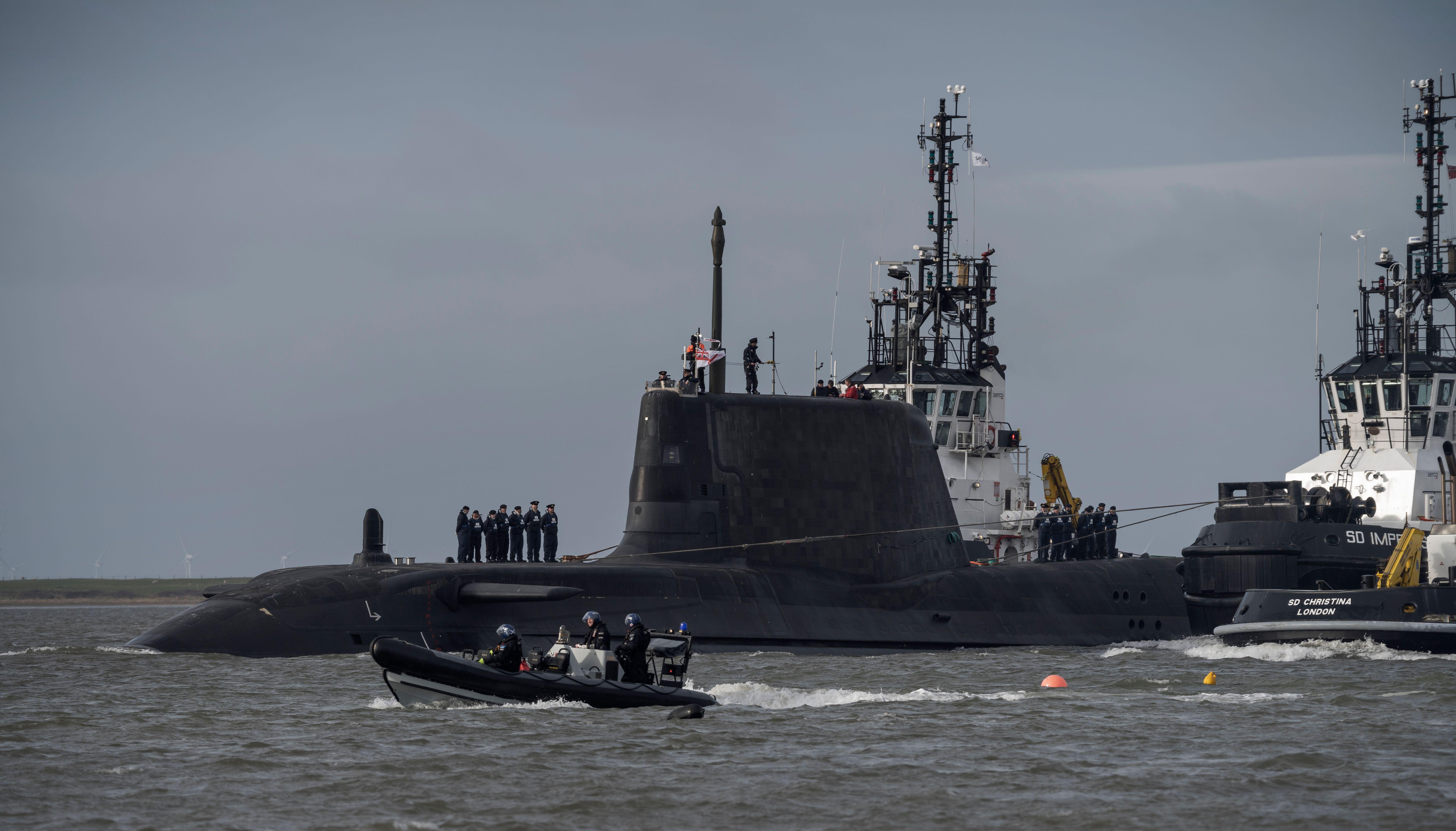 OFFICIAL DOCUMENTS ON £1.3BN NAVY SUBMARINE FOUND IN PUB TOILET