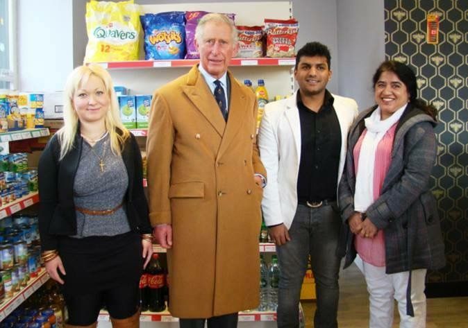 Poundbury Post Office gets ready for the Coronation