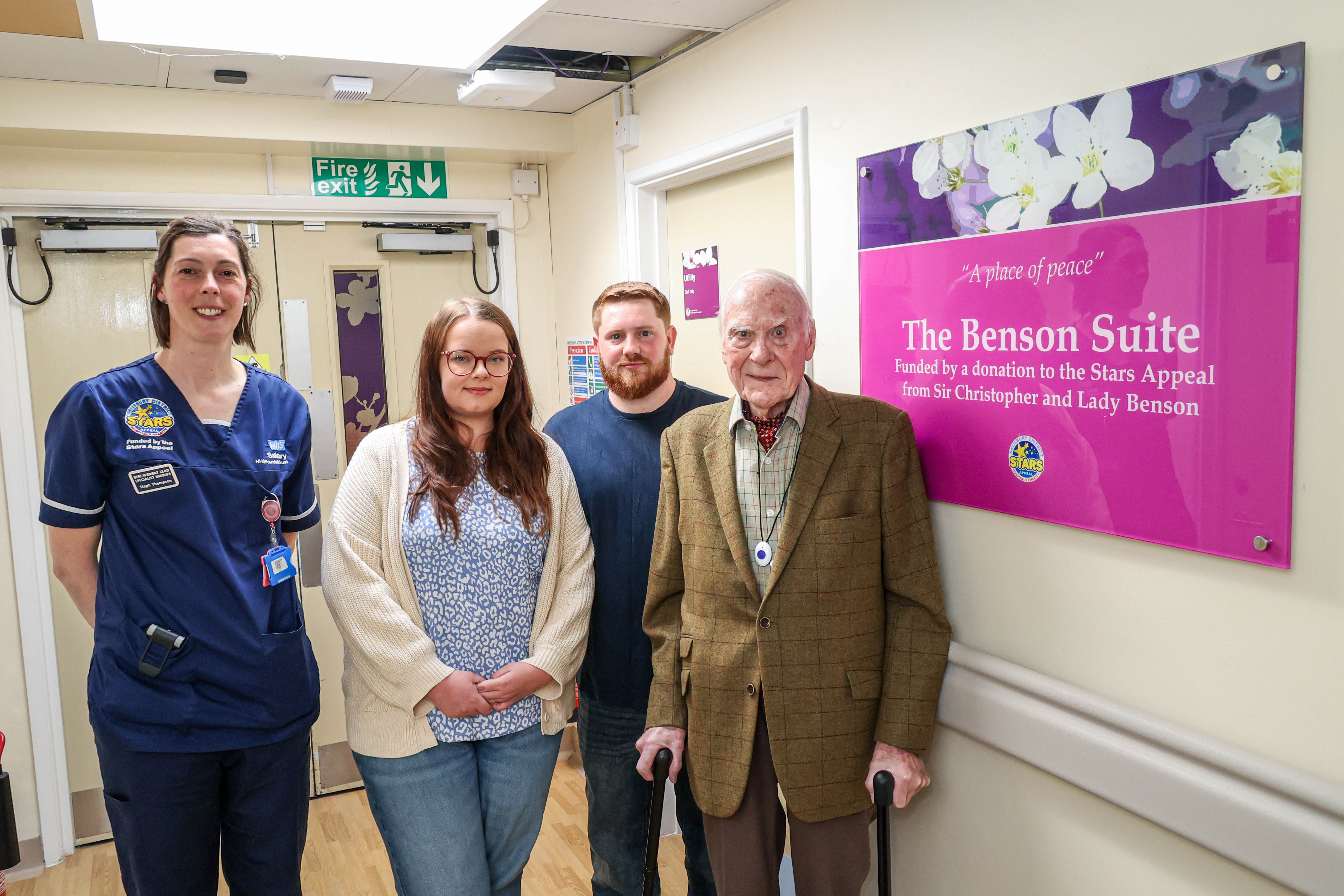 Benson Suite marks decade of supporting bereaved parents