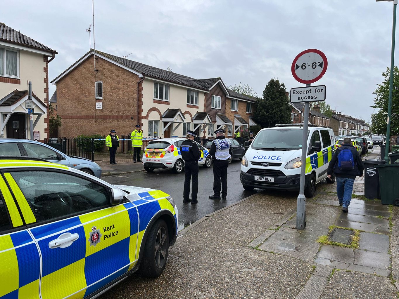 Man and Woman Shot During Siege at Kent Home