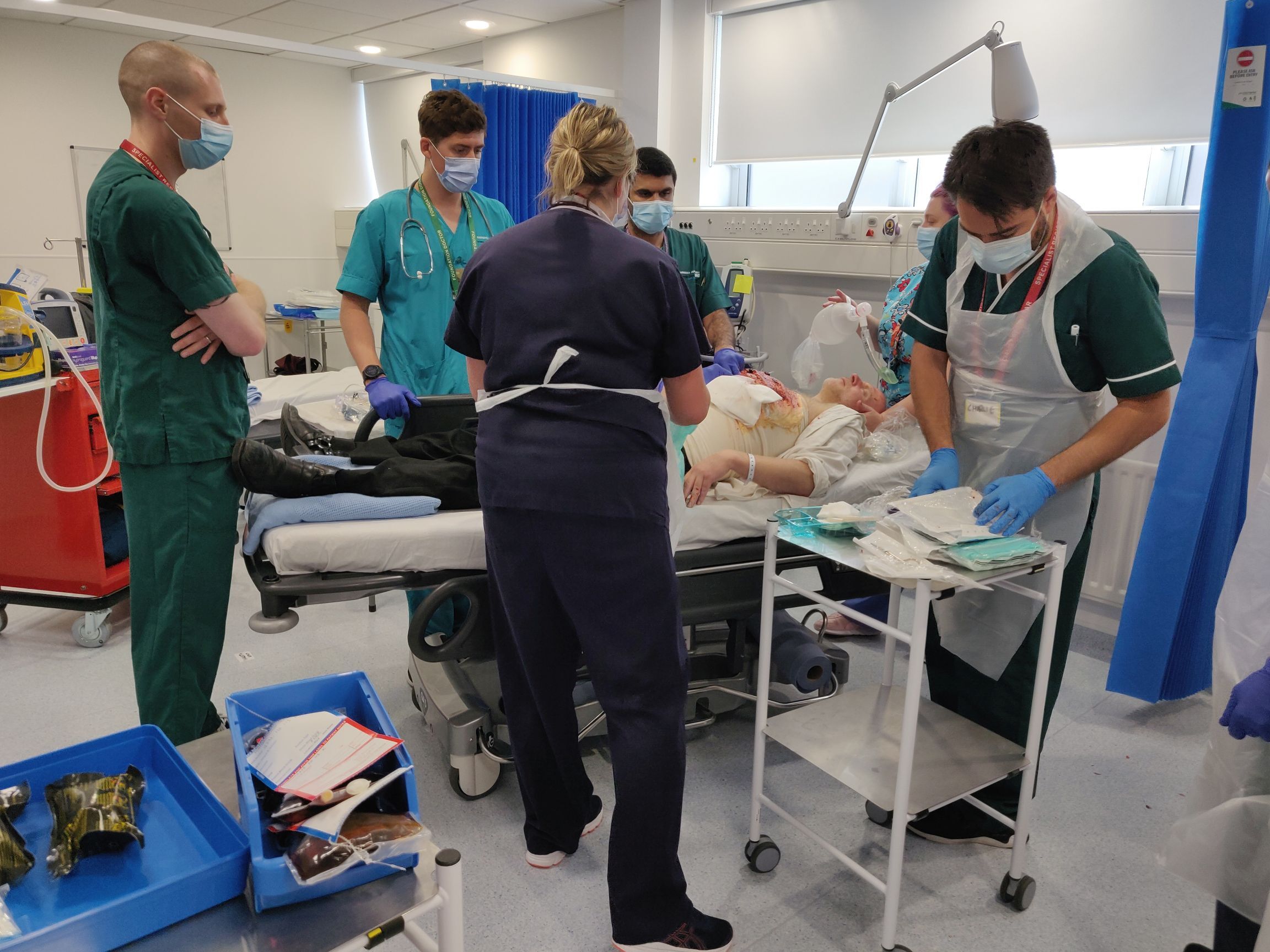 Medics involved in disaster simulation exercise in Portsmouth | News ...