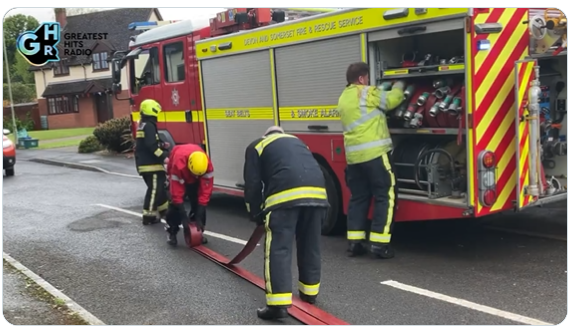 Major incident in Somerset after flash floods