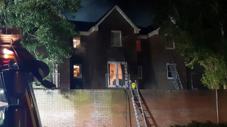 Four in hospital following Gosport flat fire | News - undefined