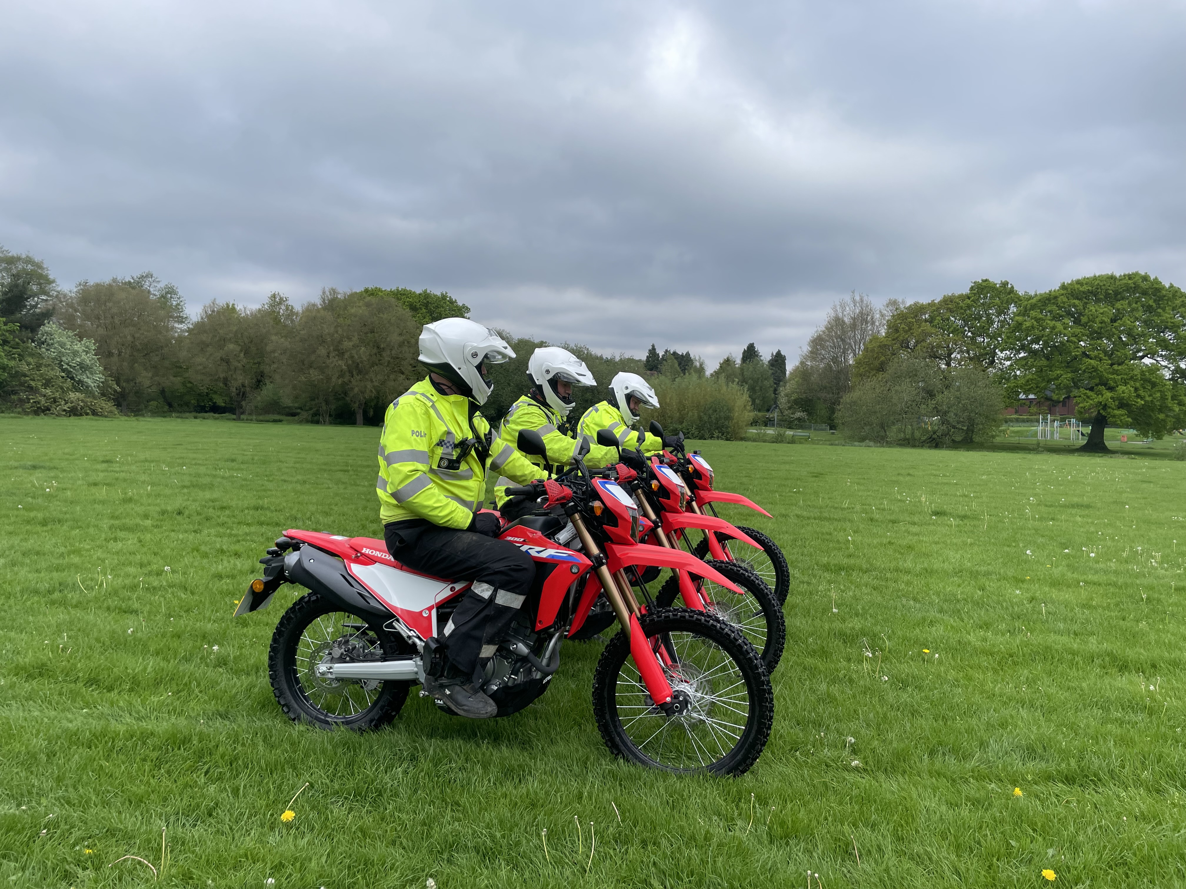 Police unveil new off-road bikes aimed to tackle anti-social behaviour ...