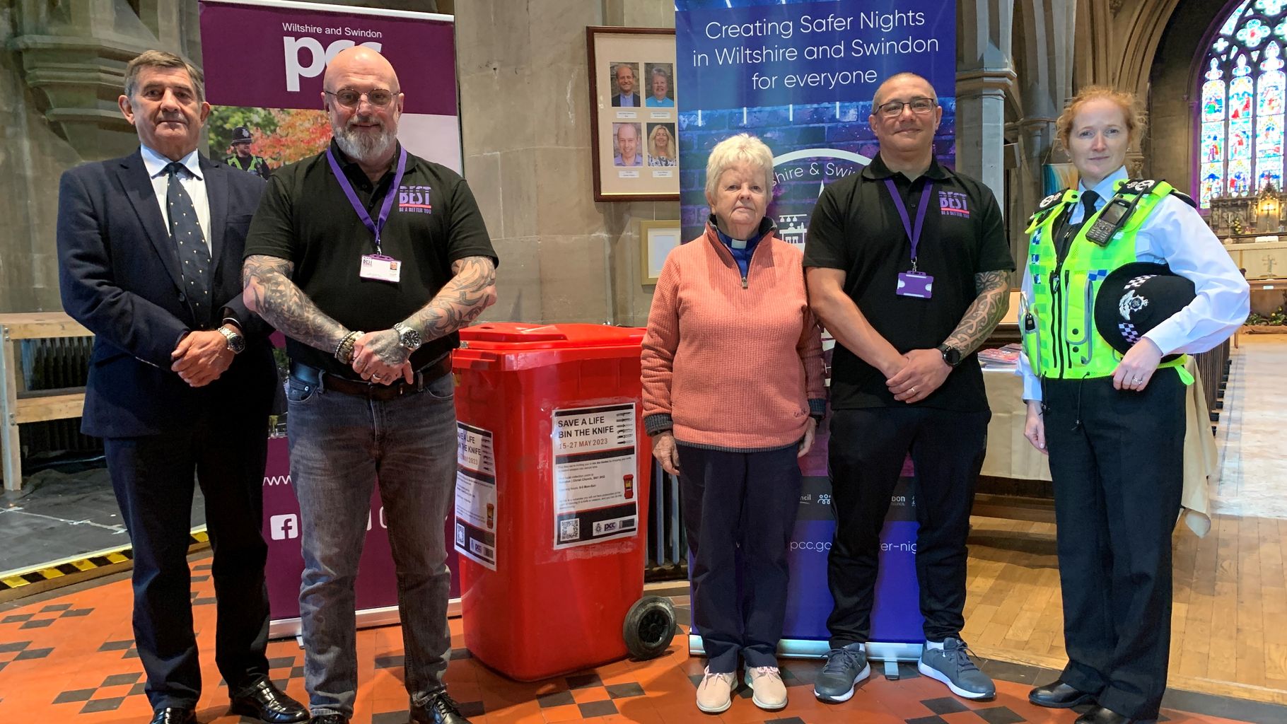 Police launch major campaign to tackle knife crime across Swindon and ...