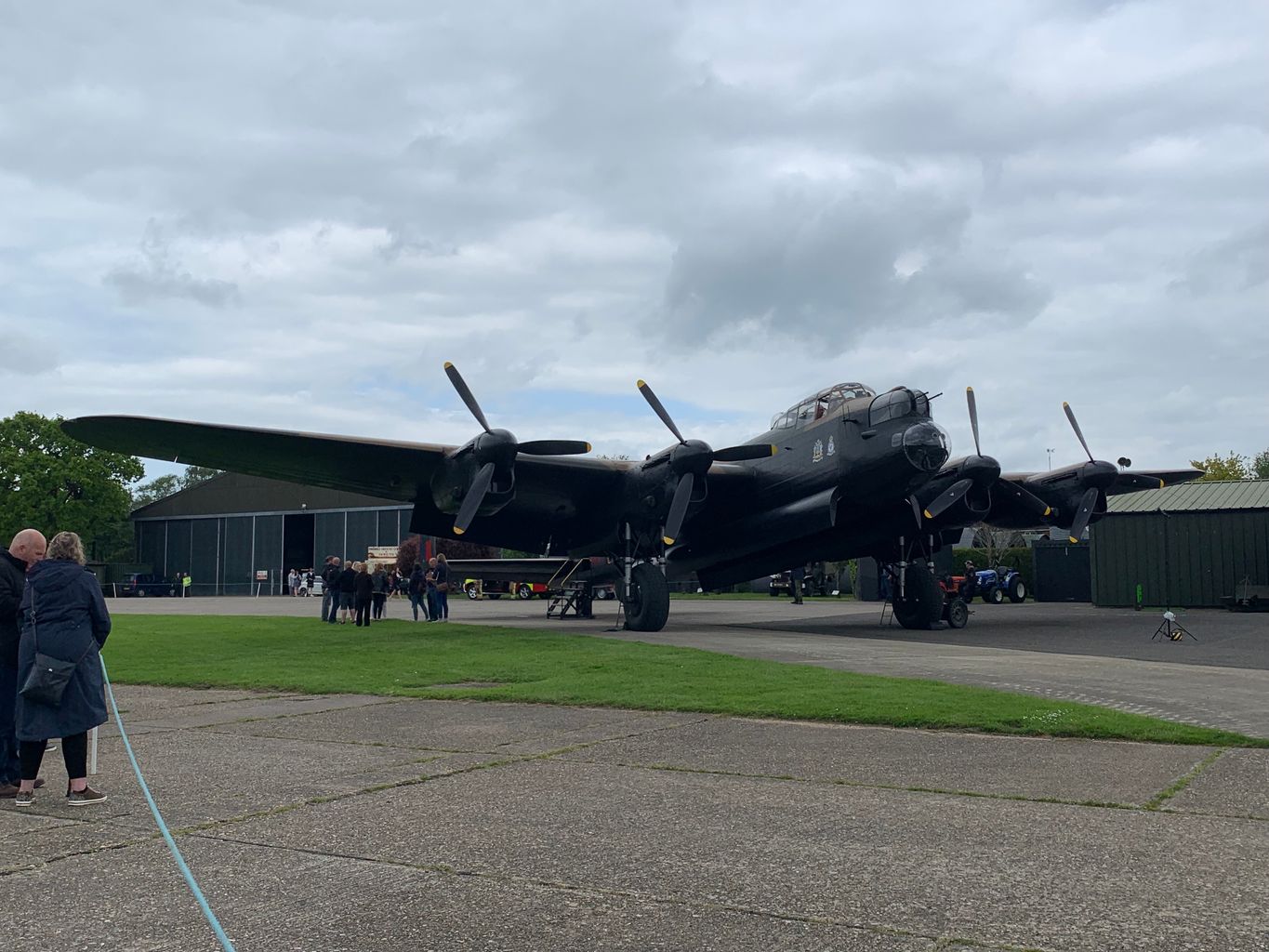 Lancaster Bomber to fly over Lincolnshire this evening