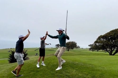 'This is a video for the ages!' Gareth Bale hits first hole in one ...