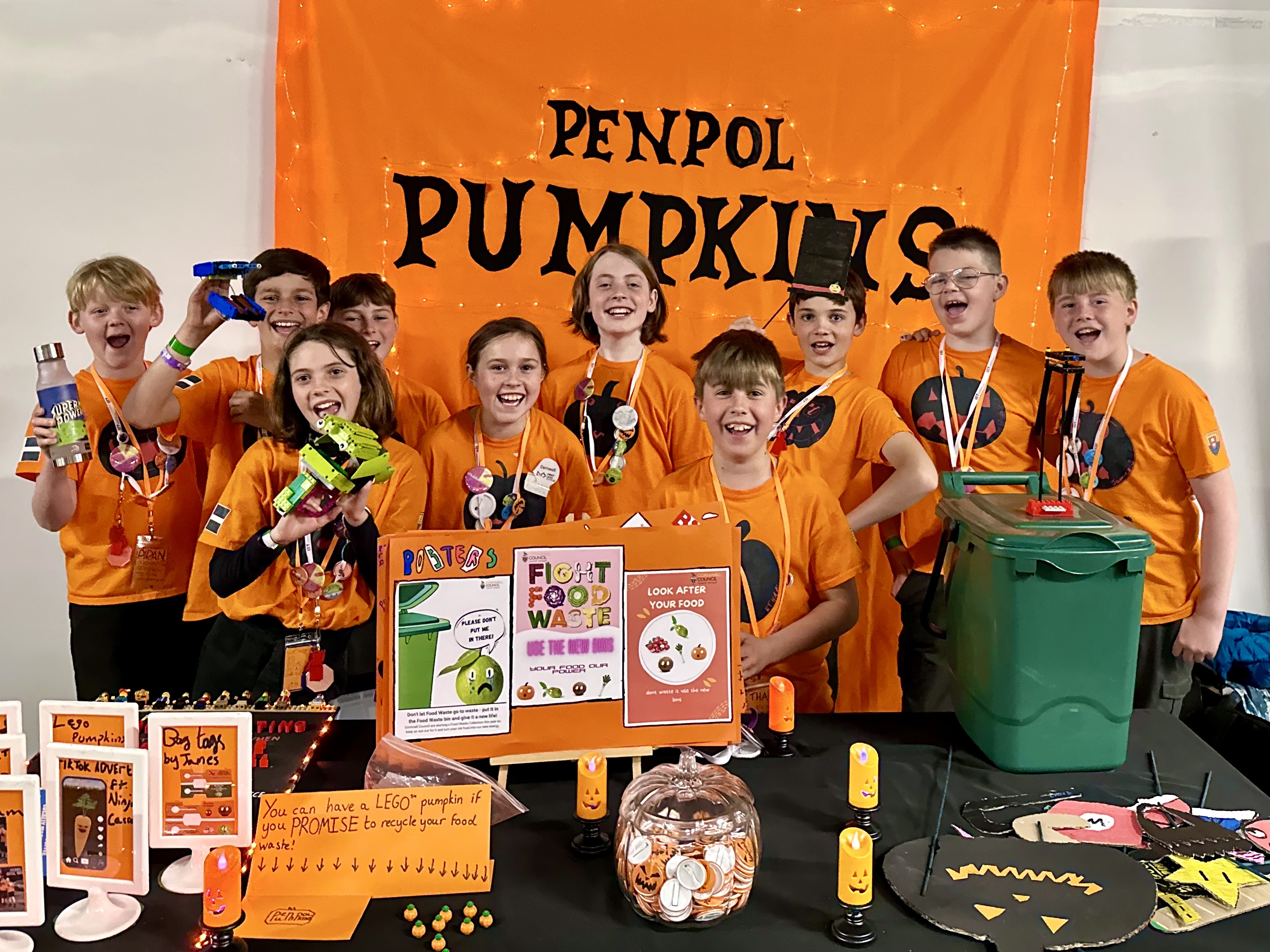 Penpol Pumpkins to represent Britain at Lego competition