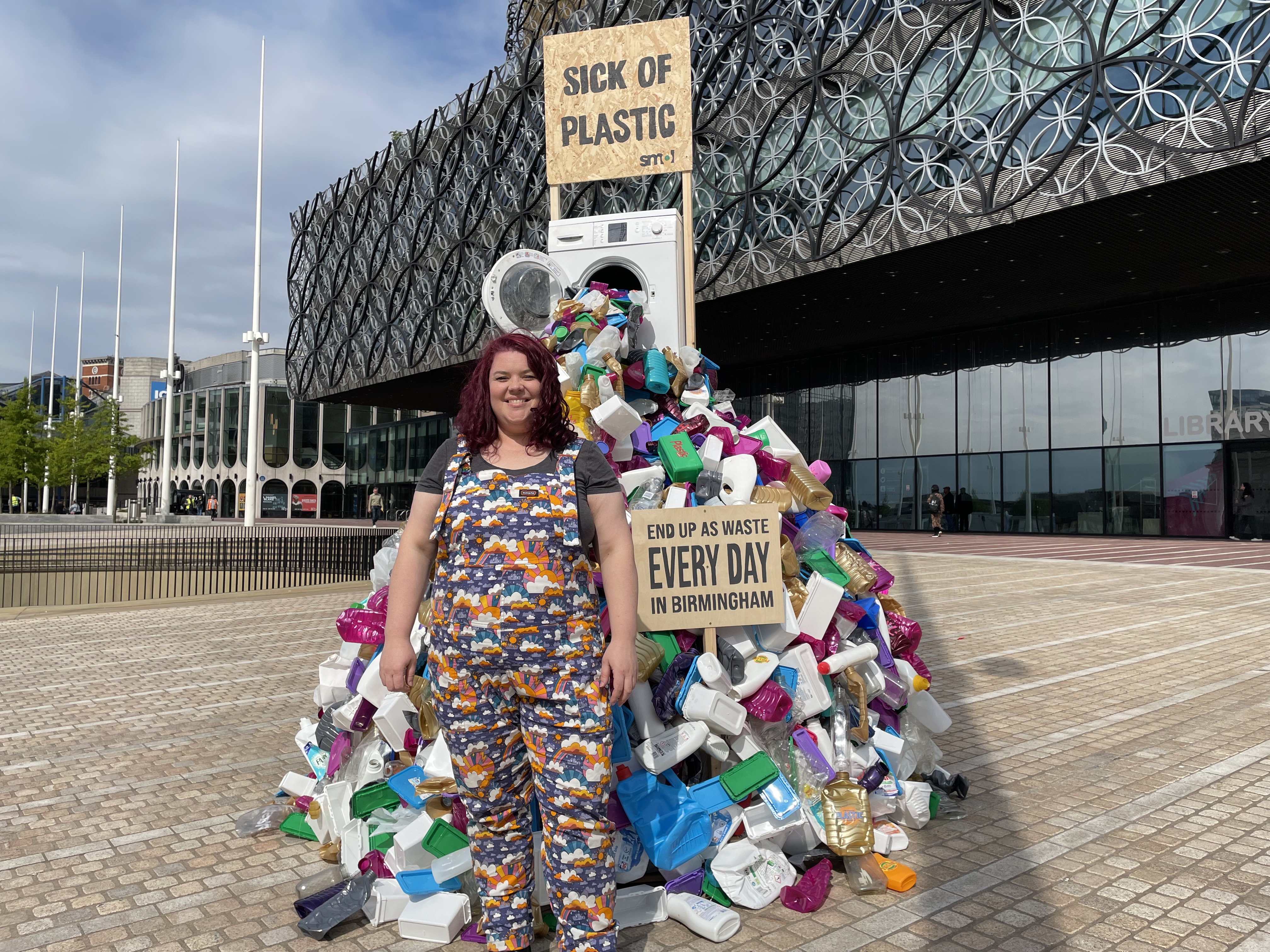 Giant plastic sculpture in Birmingham to raise awareness around ...