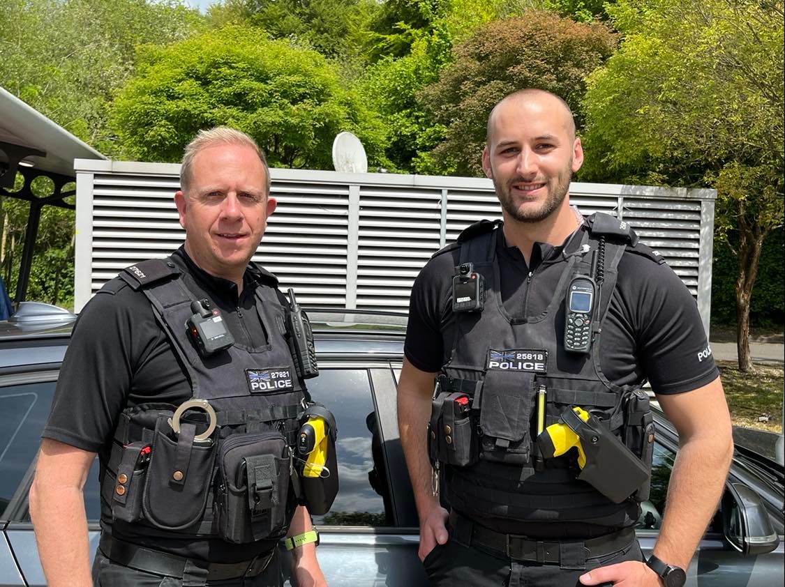 police crackdown on drivers m3 Hampshire