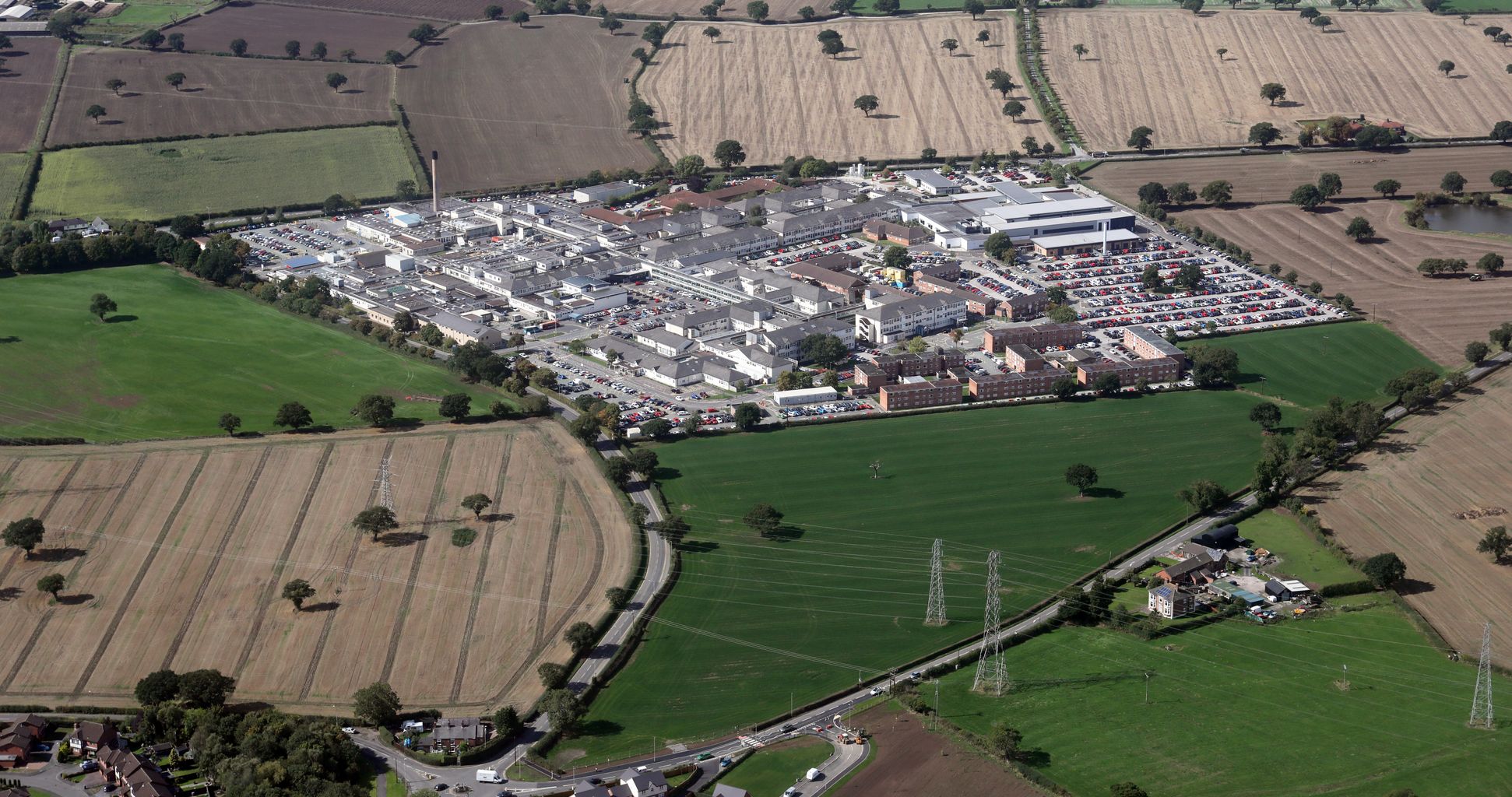 Crewe hospital one of five which will be rebuilt in the next seven years