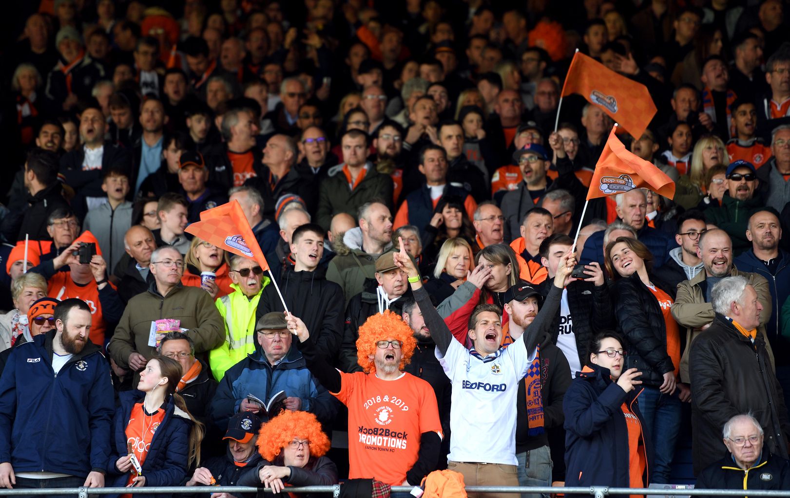 Luton Town fans gear up for historic Sky Bet Championship Final clash
