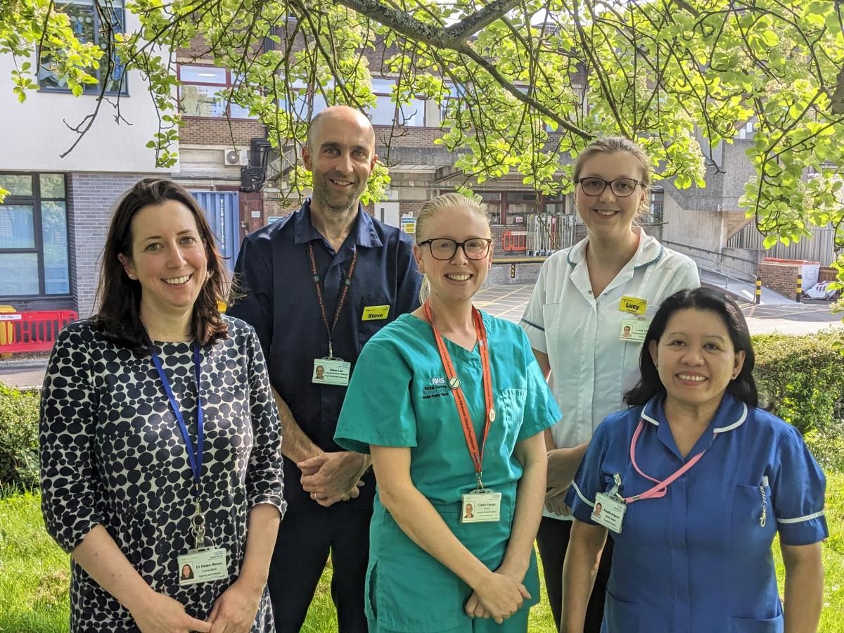 hospital at home service launches Royal Surrey
