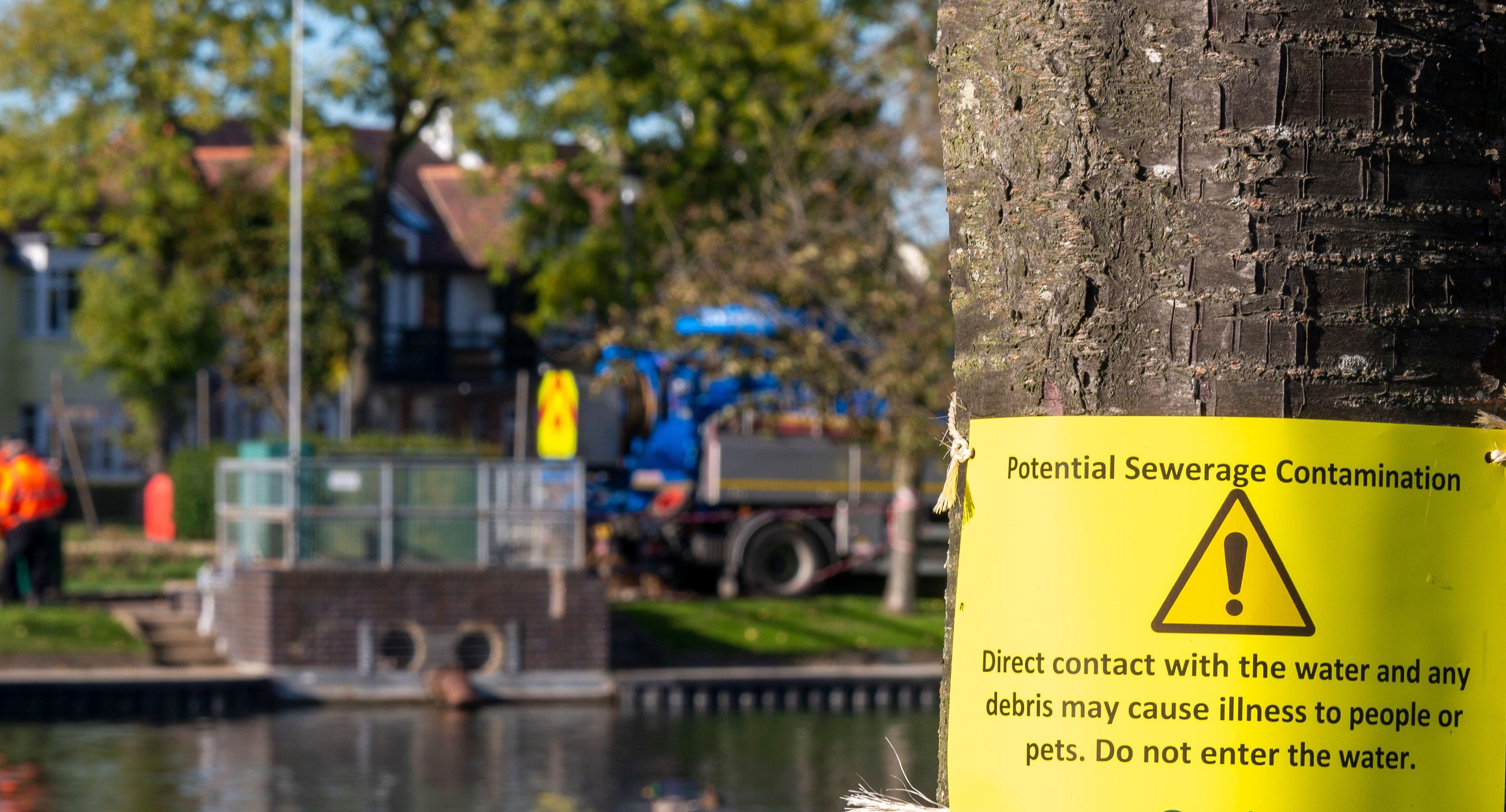 Anglian water calls for trust after sewage