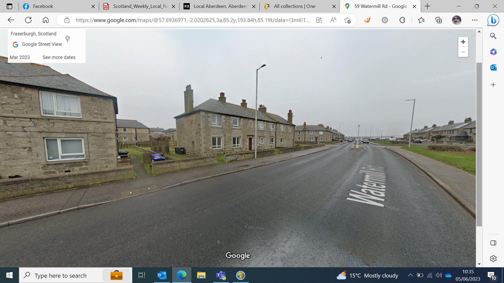 One dead and one taken to hospital after incident in Fraserburgh