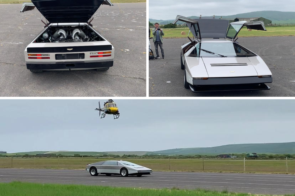 Aston Martin Bulldog hits 205mph after 4 decade wait.