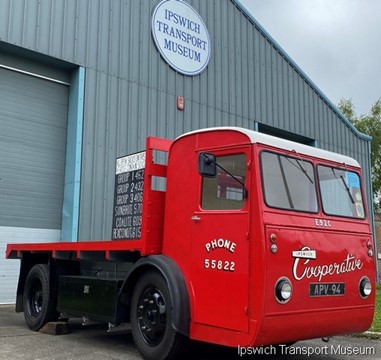Restored 1951 coal lorry to go on display in Ipswich museum