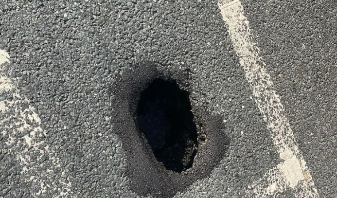 Emergency road closure after hole appears in busy Truro street