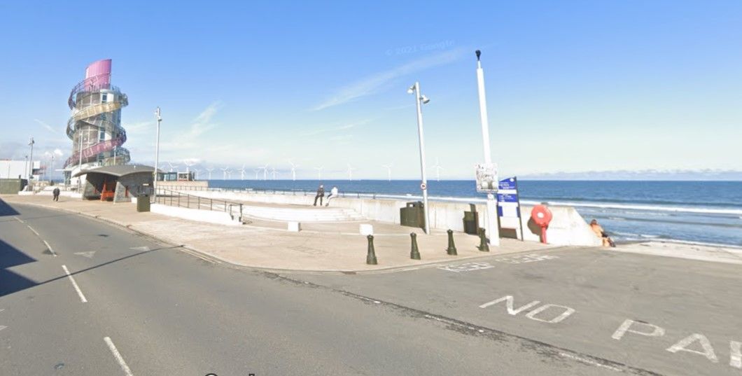 Indecent exposure incident on Redcar beach