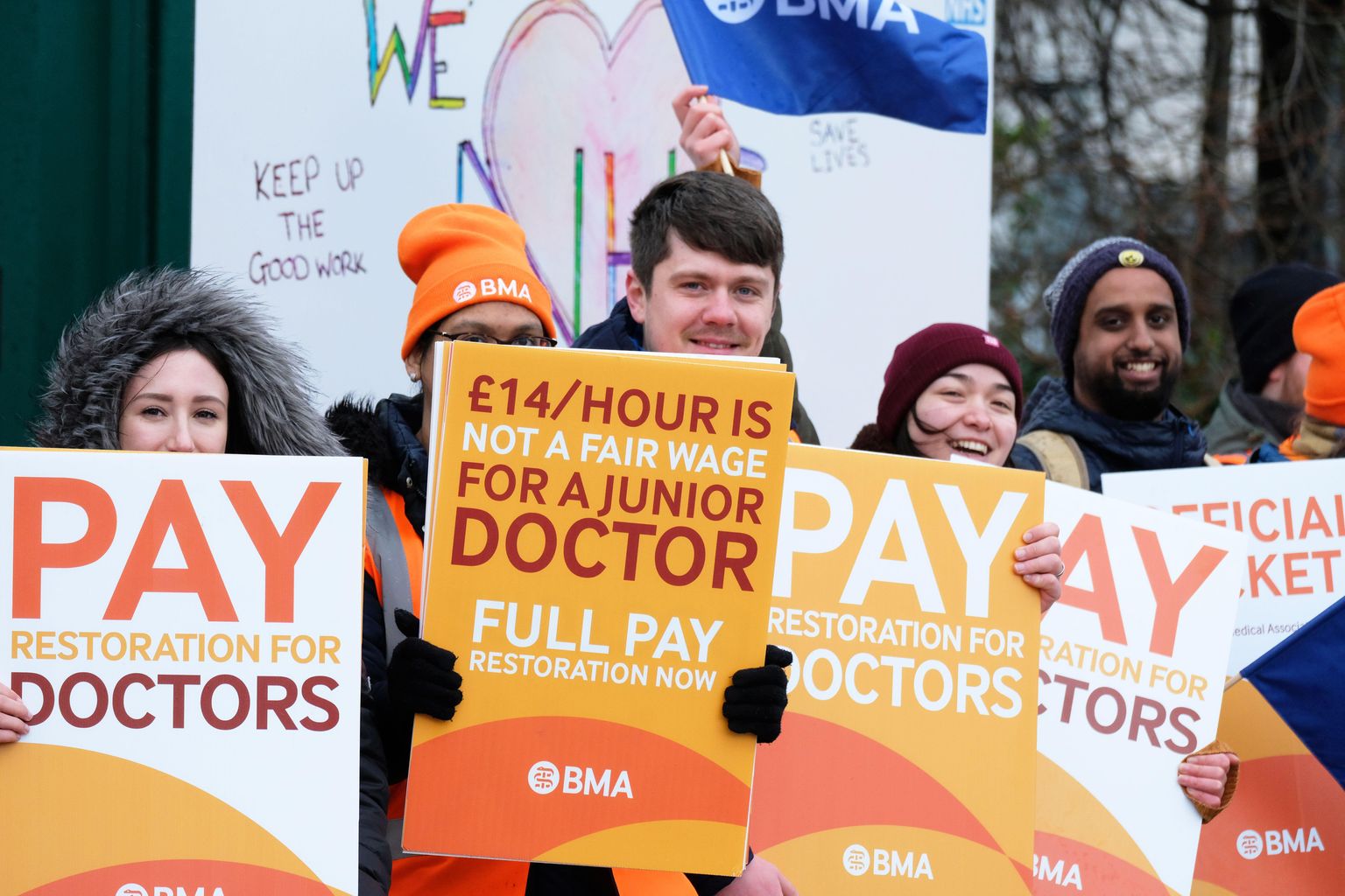 Junior doctors in North Yorkshire back out on strike