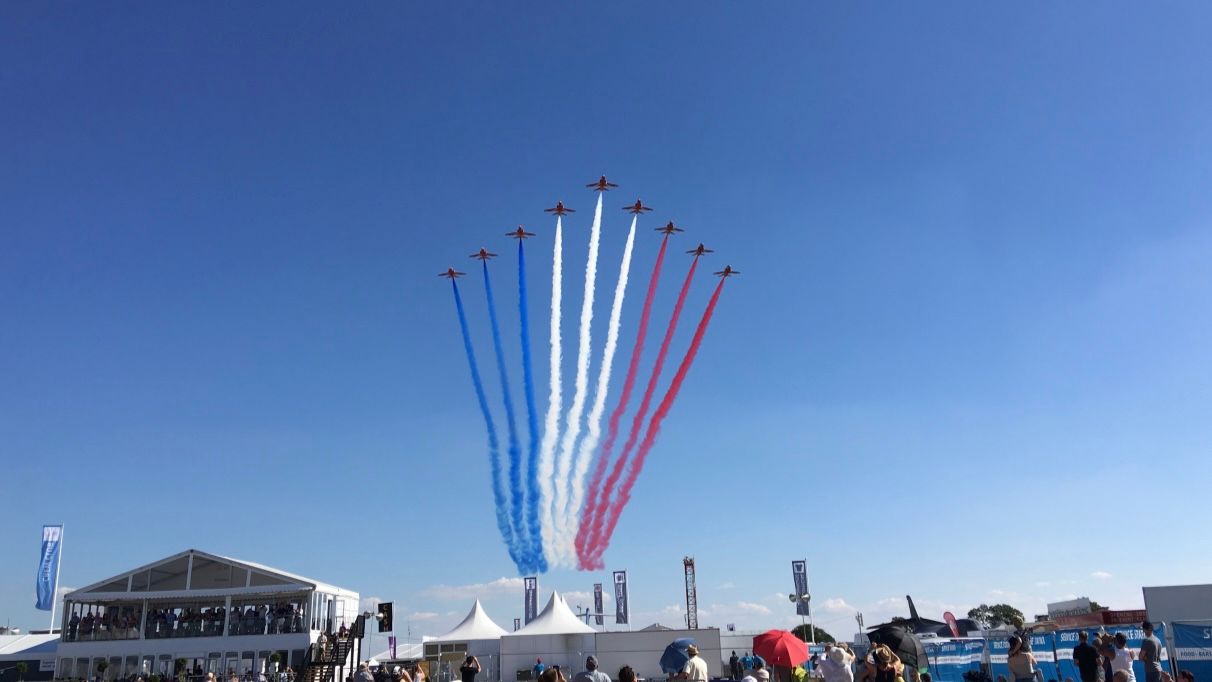 Extended flypast for King's official Birthday