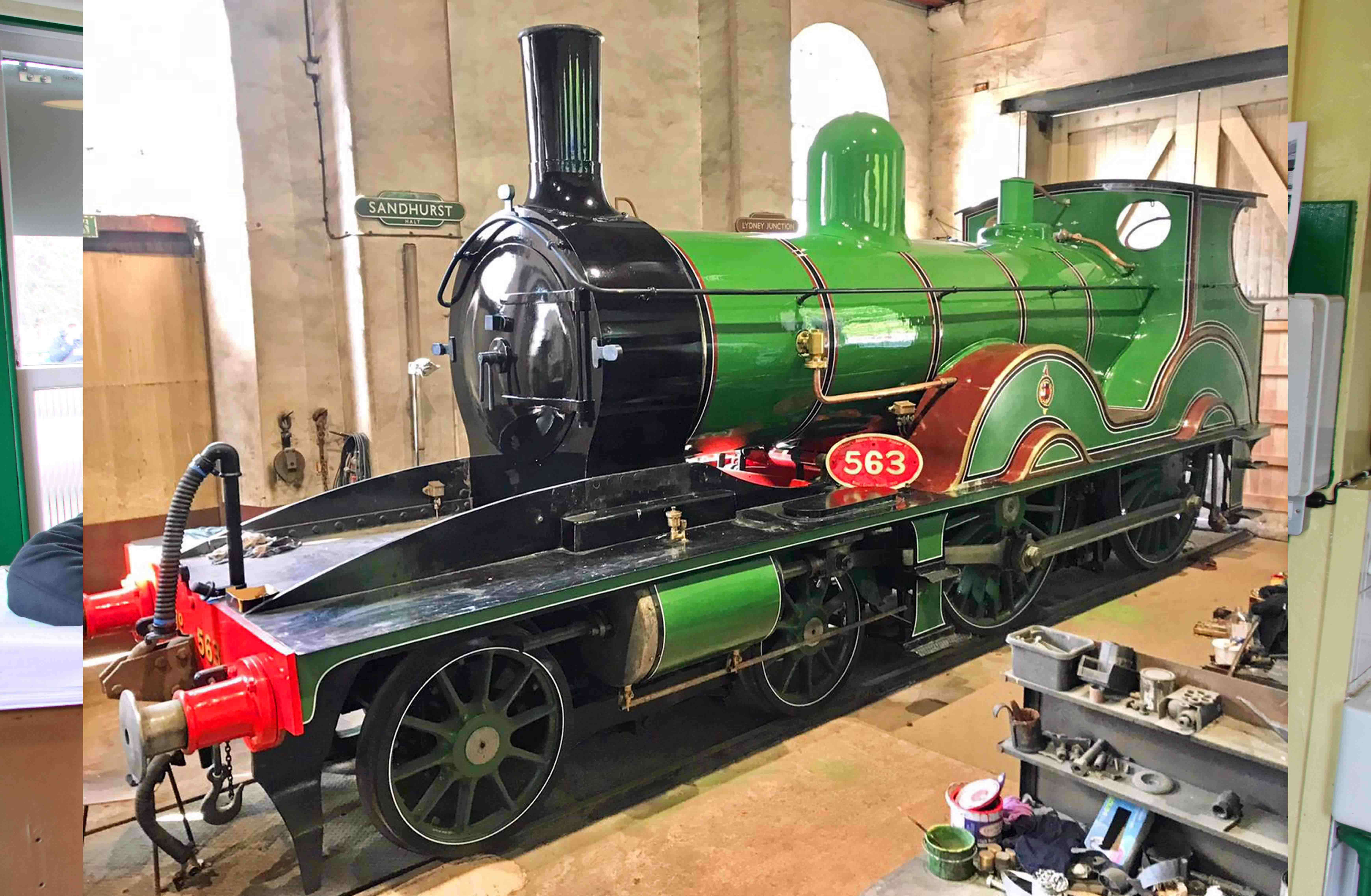 Steam locomotive restoration nears completion | News - Wave 105