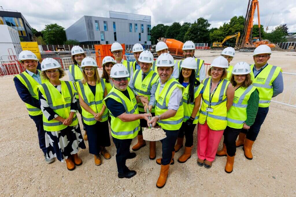 Work begins on second teaching building at Peterborough's Anglia Ruskin ...