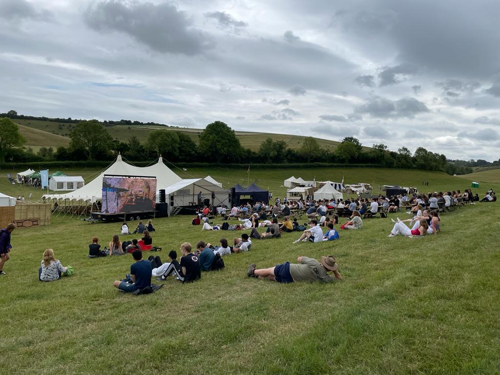 Immersive experience for young historians at Chalke Valley History Festival