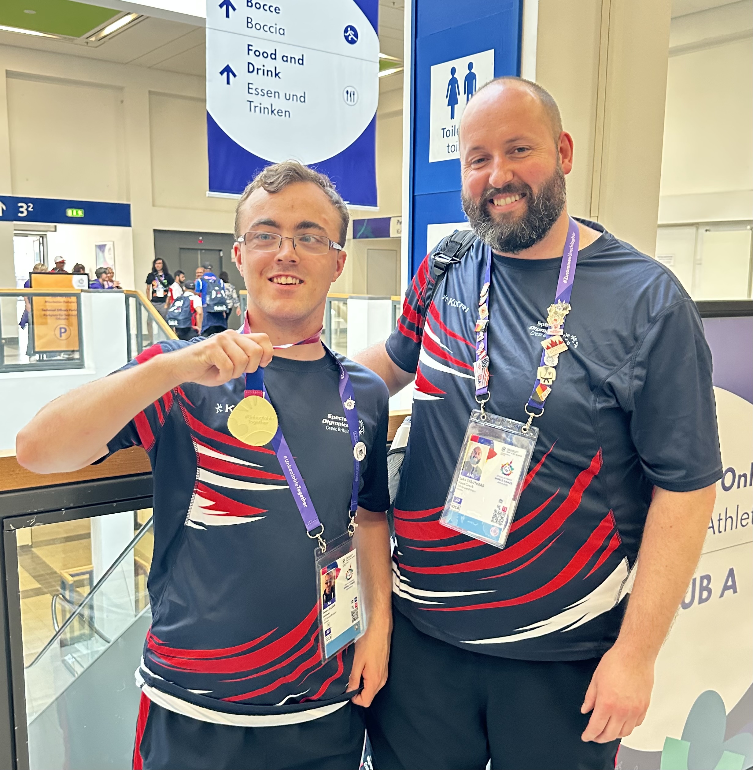 Sean Allan wins big at Special Olympics in Berlin