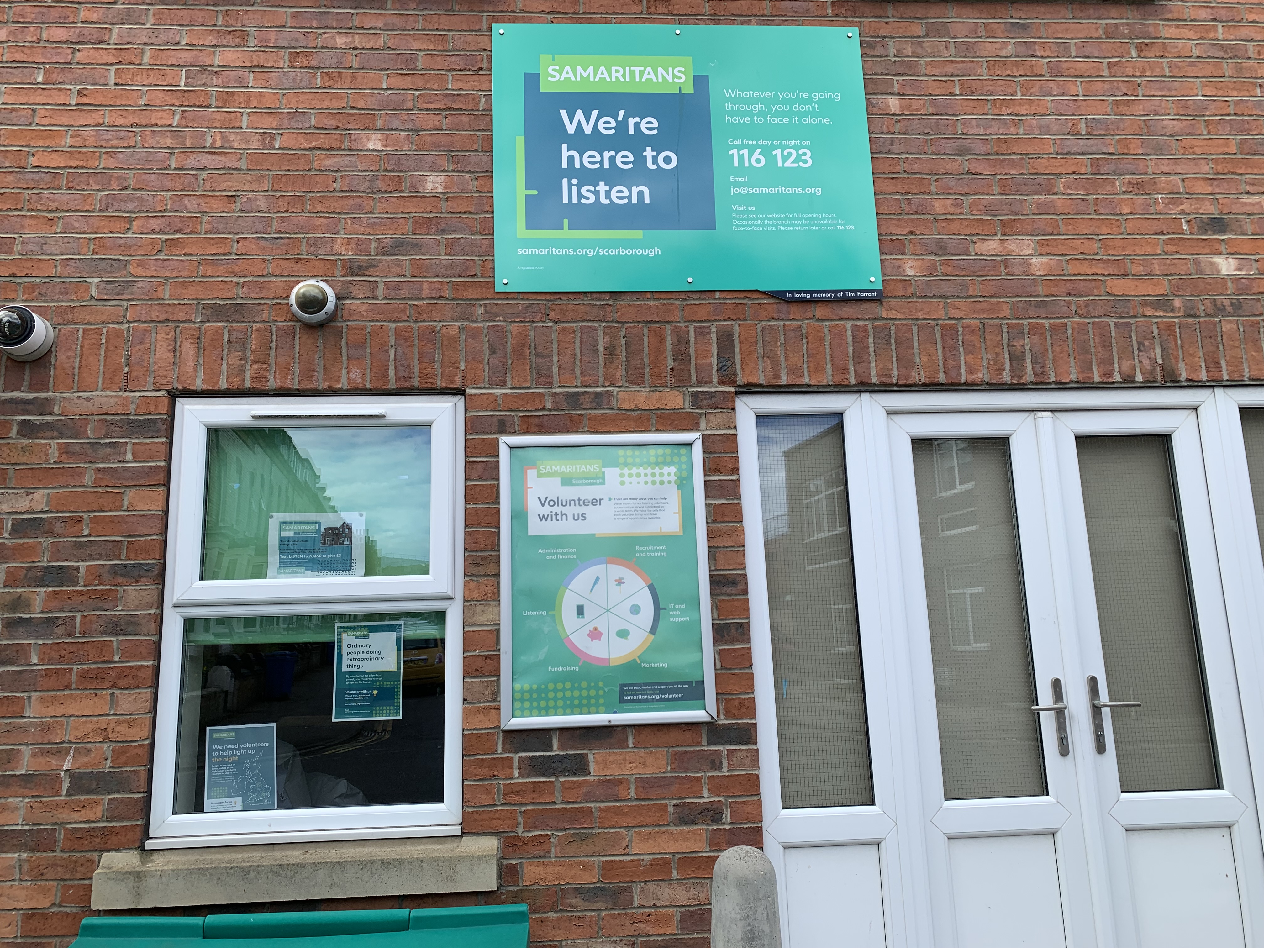 More volunteers needed at Samaritans of Scarborough