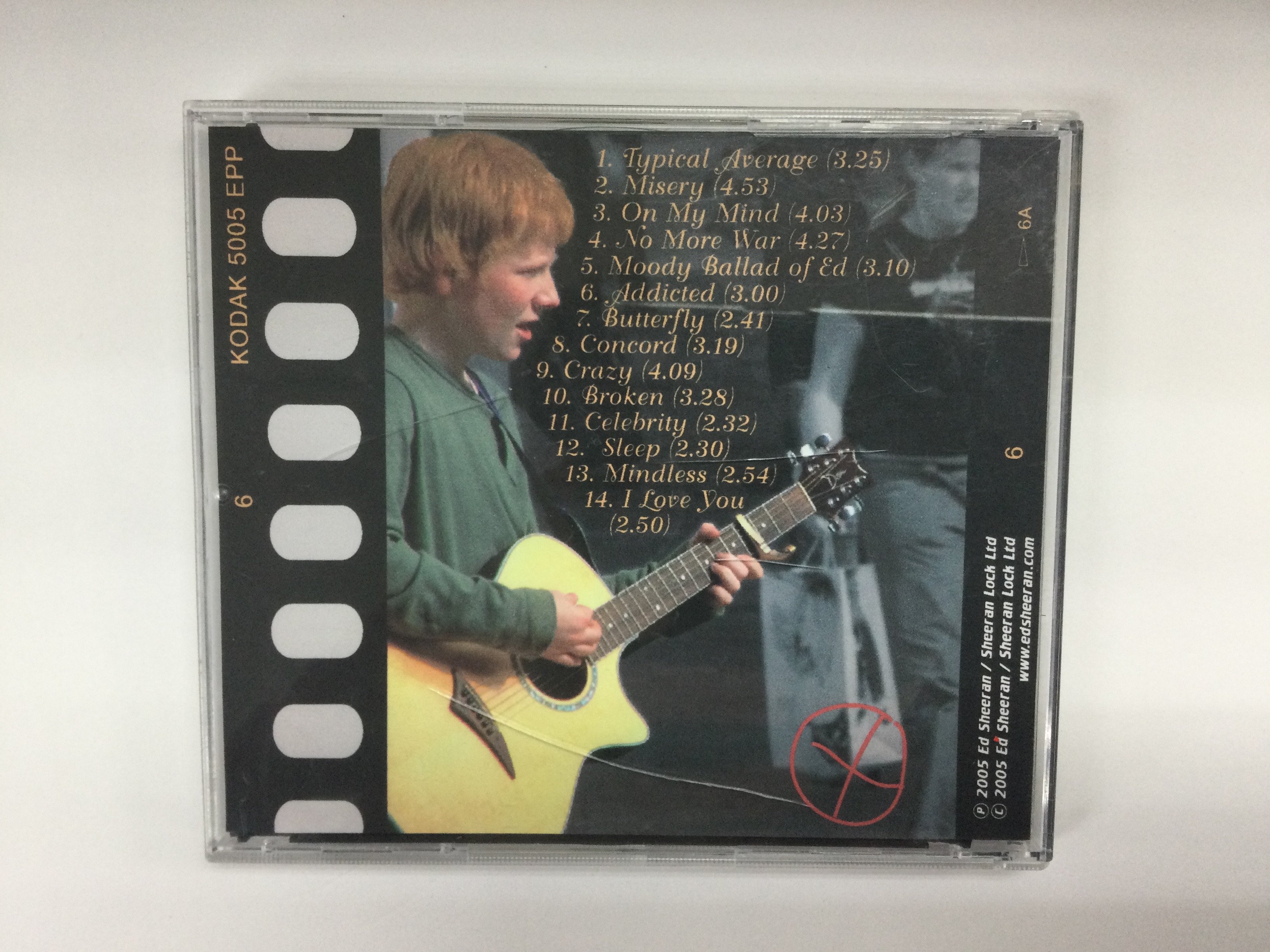 Rare Ed Sheeran CD up for auction