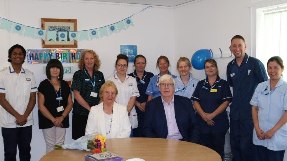 One of first Worcestershire NHS babies returns for 75th anniversary