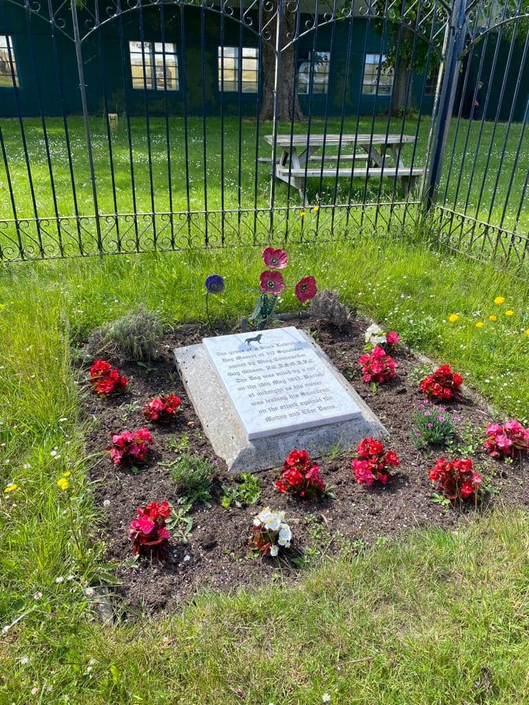 The Dambuster's Dog's grave is to remain at its original burial site of ...
