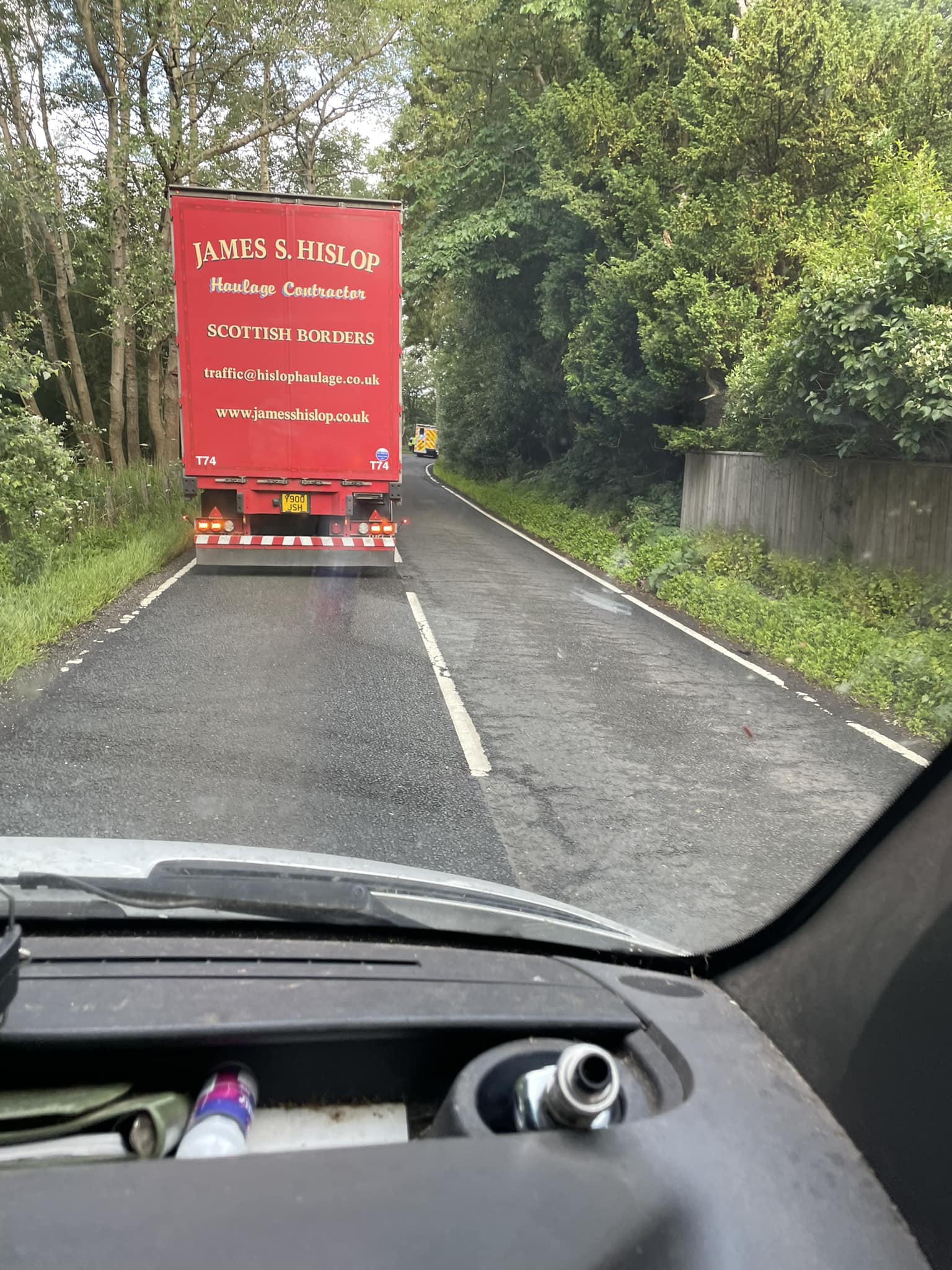 A72 blocked following collision 'involving bus and a car' | News ...