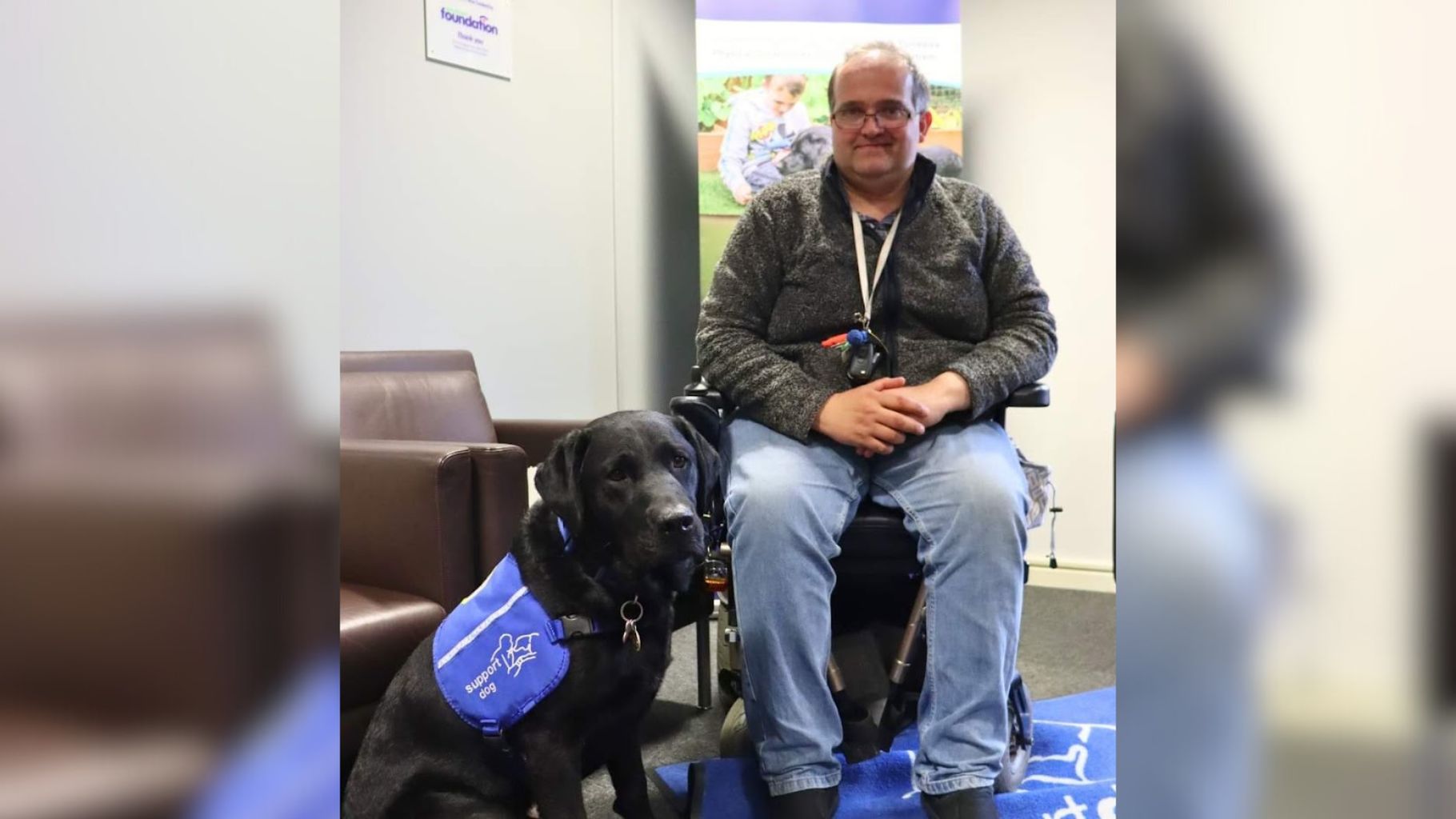 Support Dogs: Charlie give Kidderminster NHS worker his life back